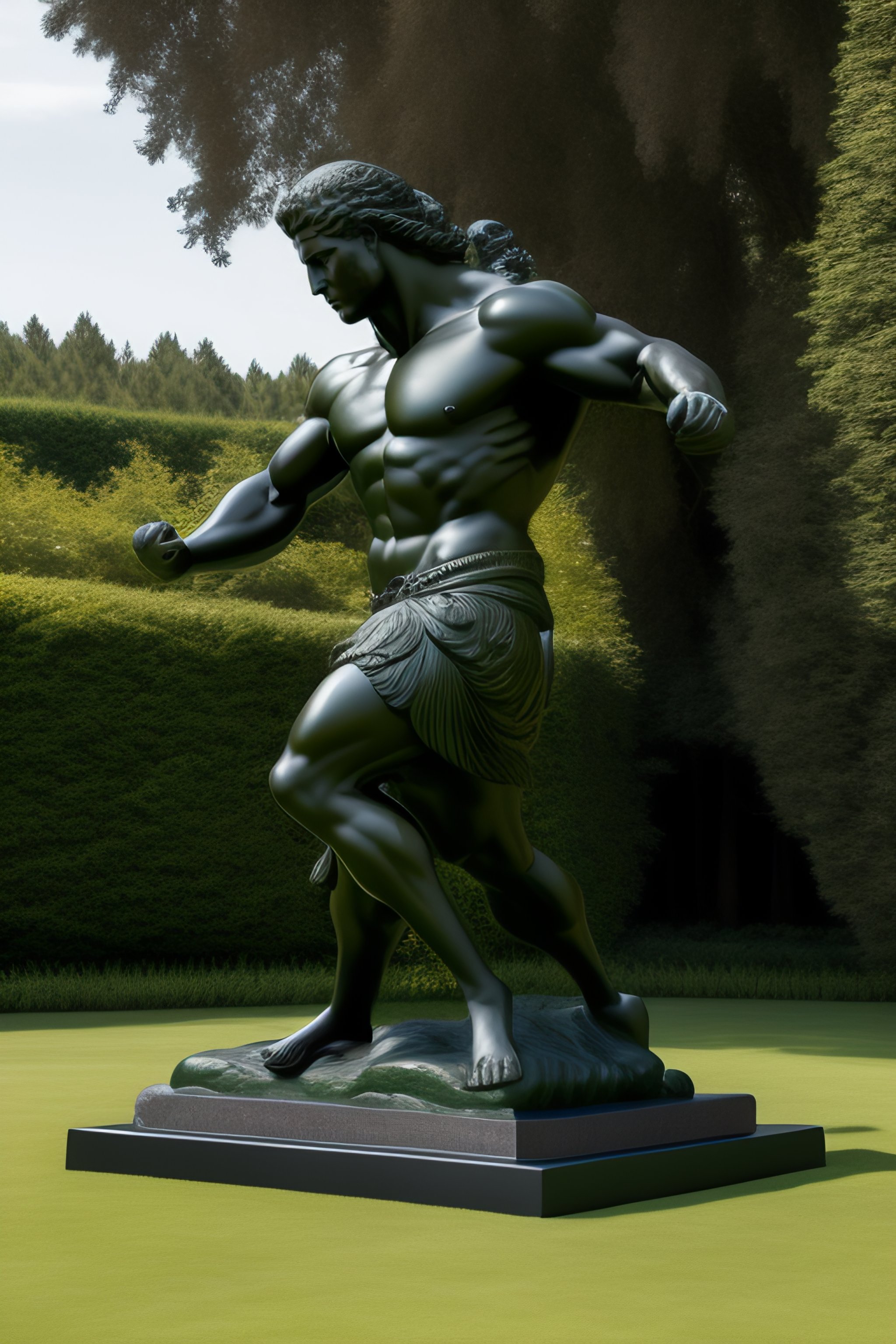 Lexica - HERACLES FIGHTING, STATUE