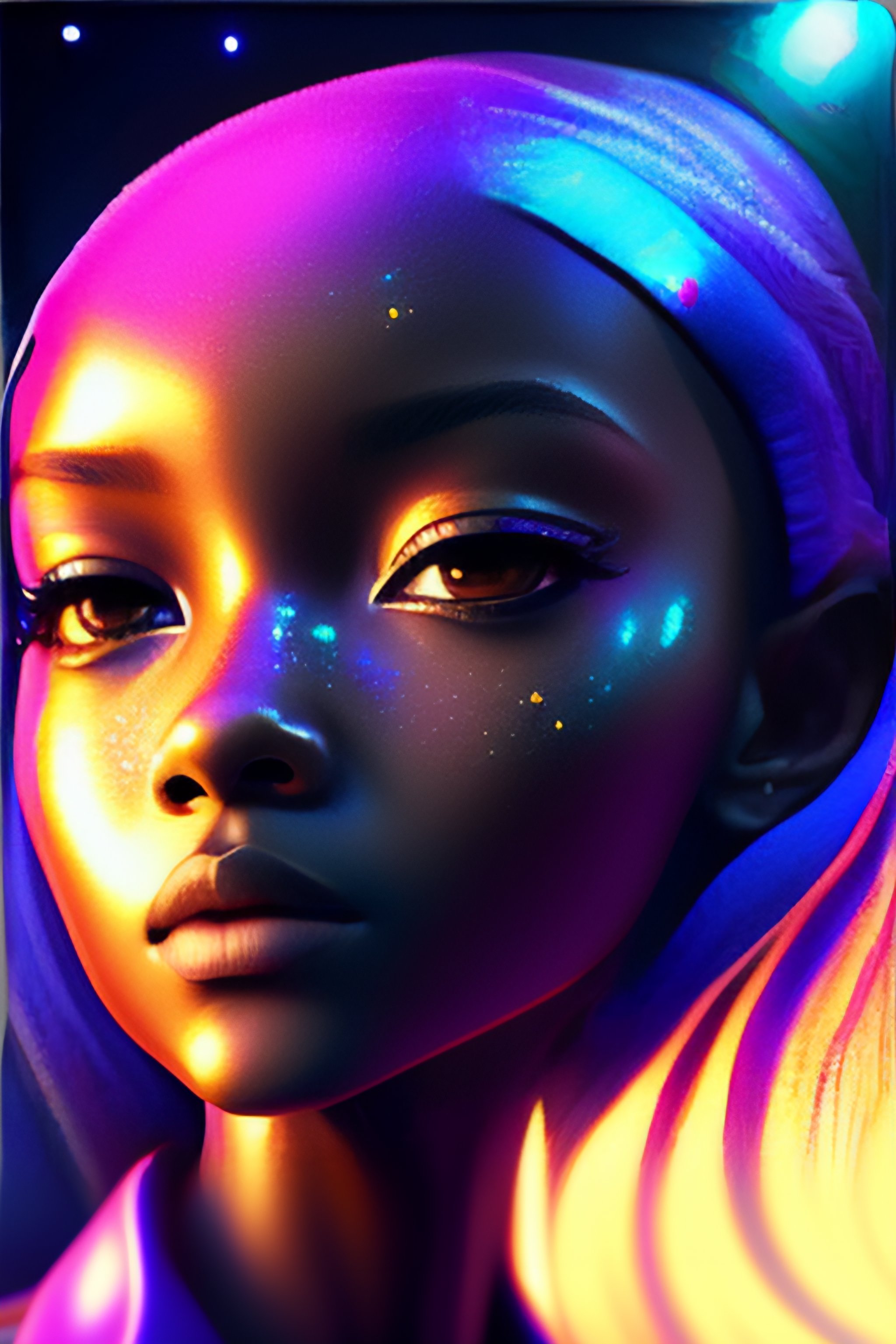 Lexica - Pineal gland, beautiful alien girl, animation, 8k, highly ...