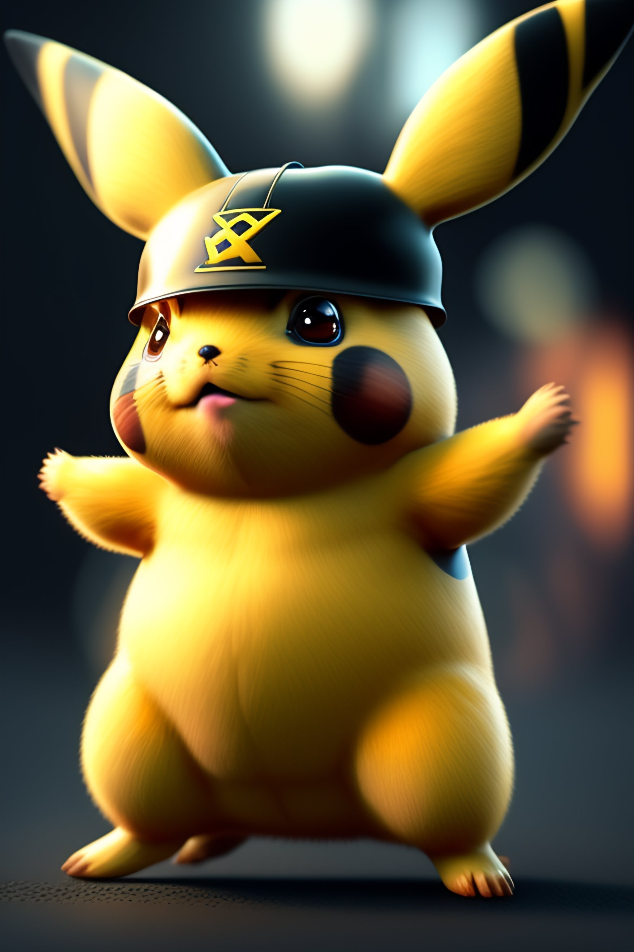Lexica - Hyper realistic 8k pikachu