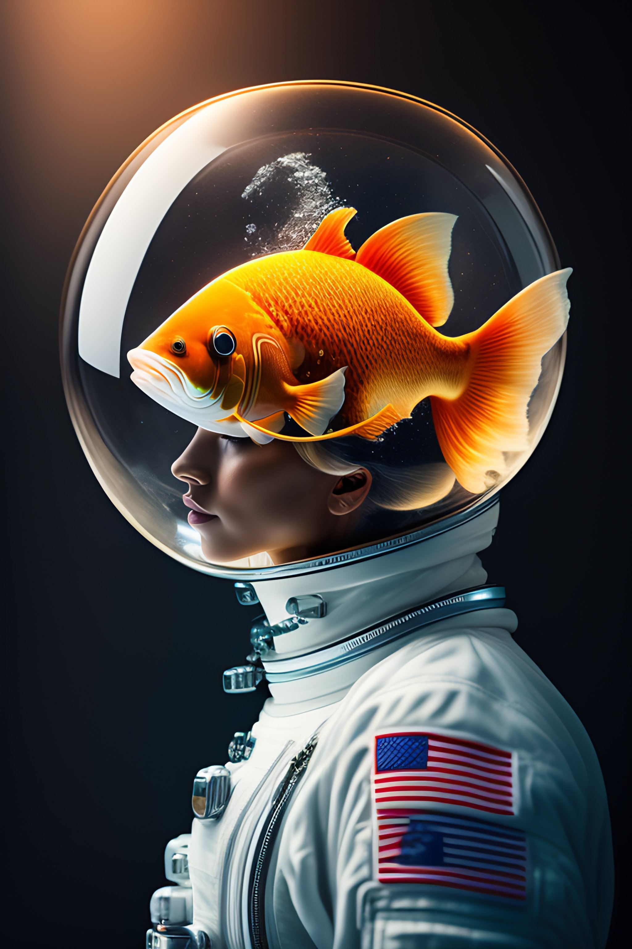 Astronaut Goldfish