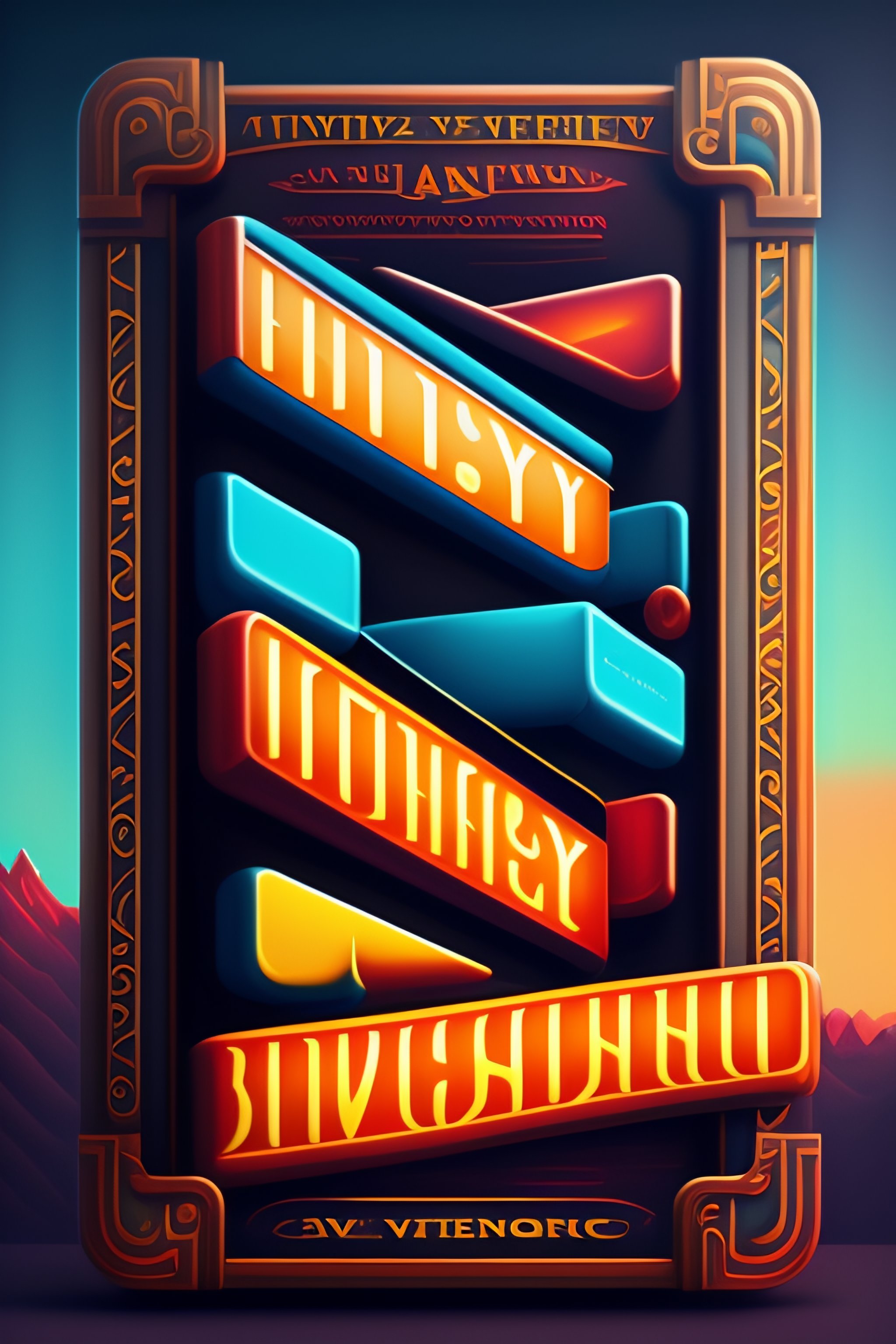 Lexica - Beautiful award winning retro painting mystery sign, extreme ...