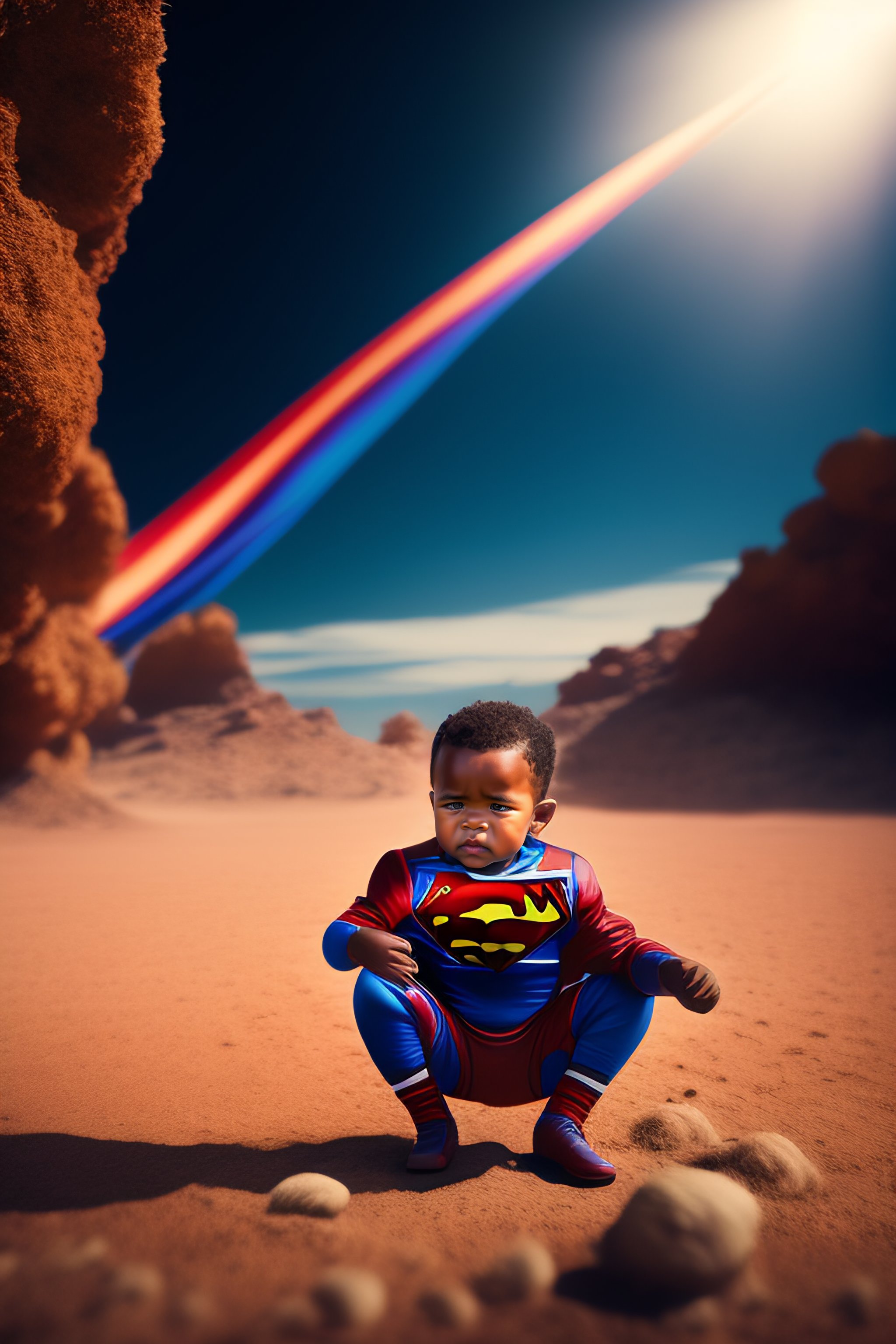 Lexica - Malagasy playing with superman