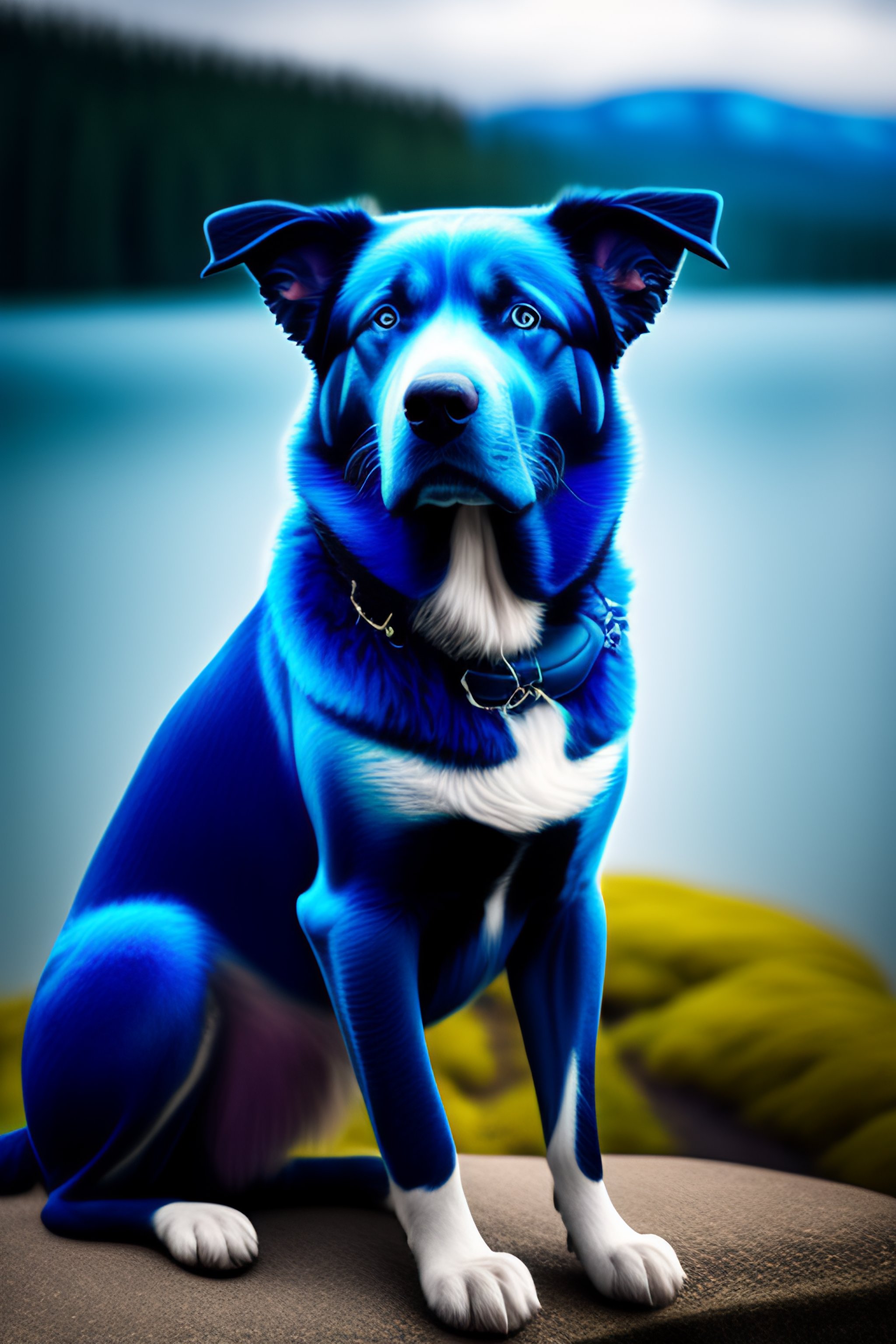Lexica - Blue dog