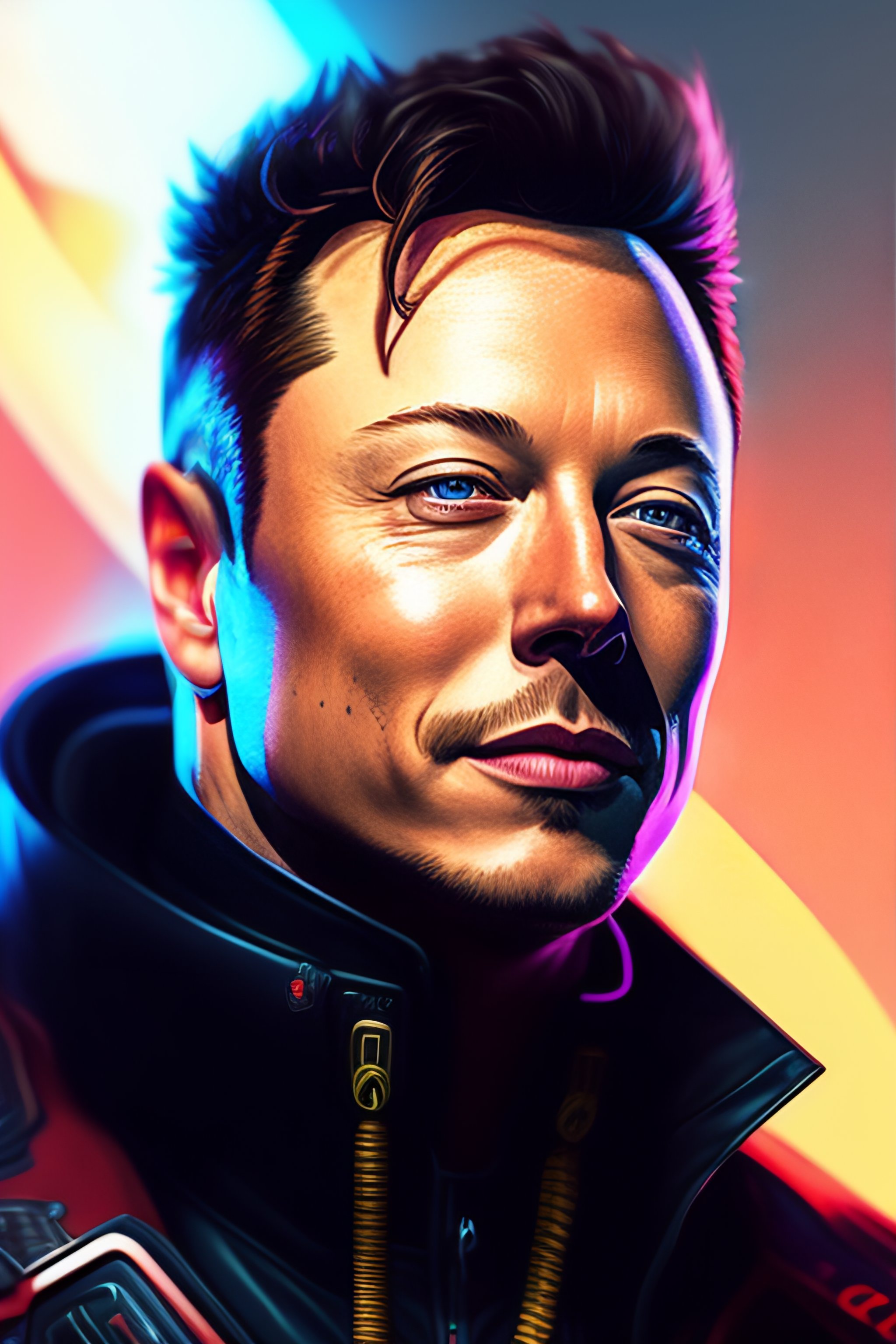 Lexica - Elon musk as apex legends character, digital illustration ...
