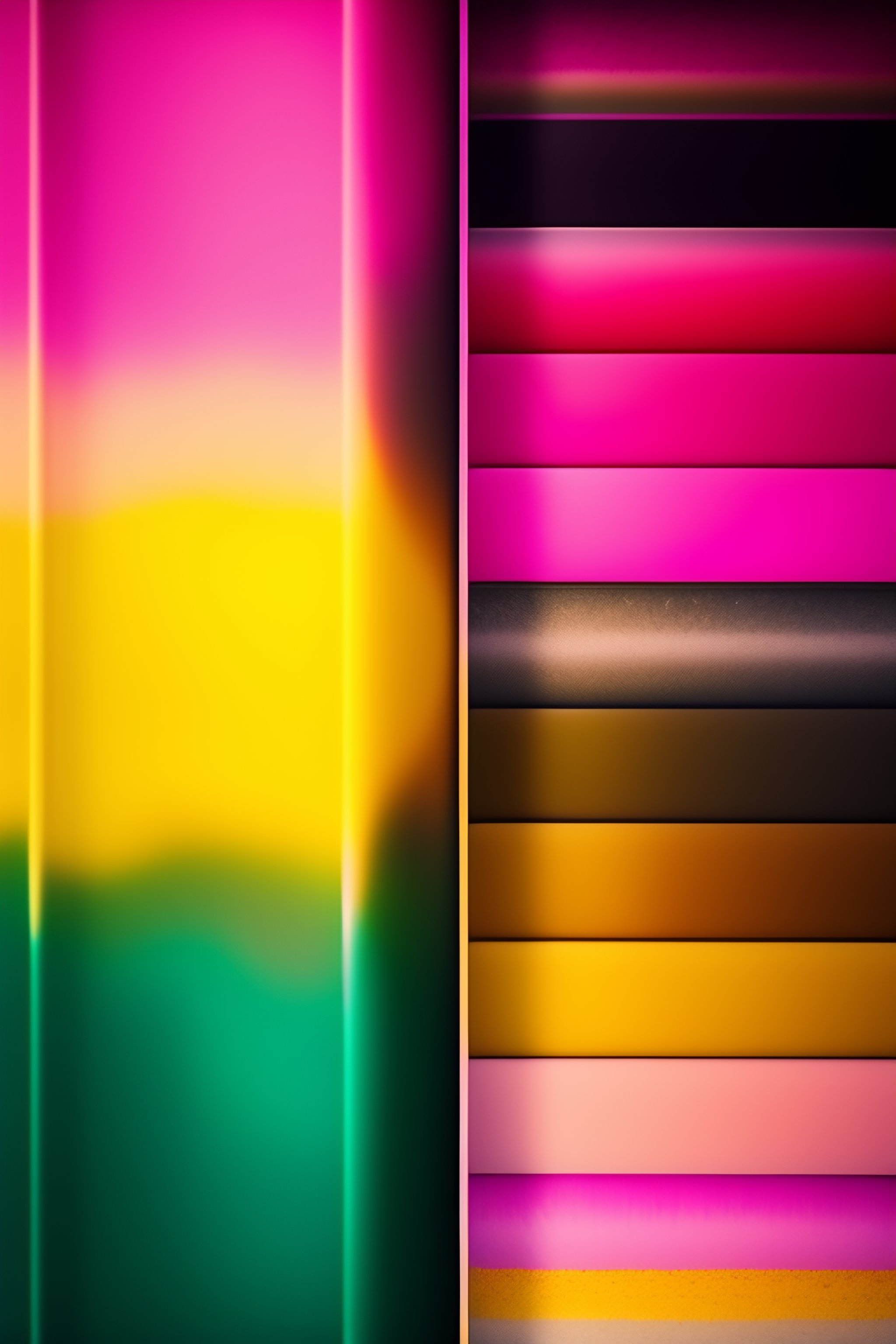 Lexica - Grunge pink yellow and gray