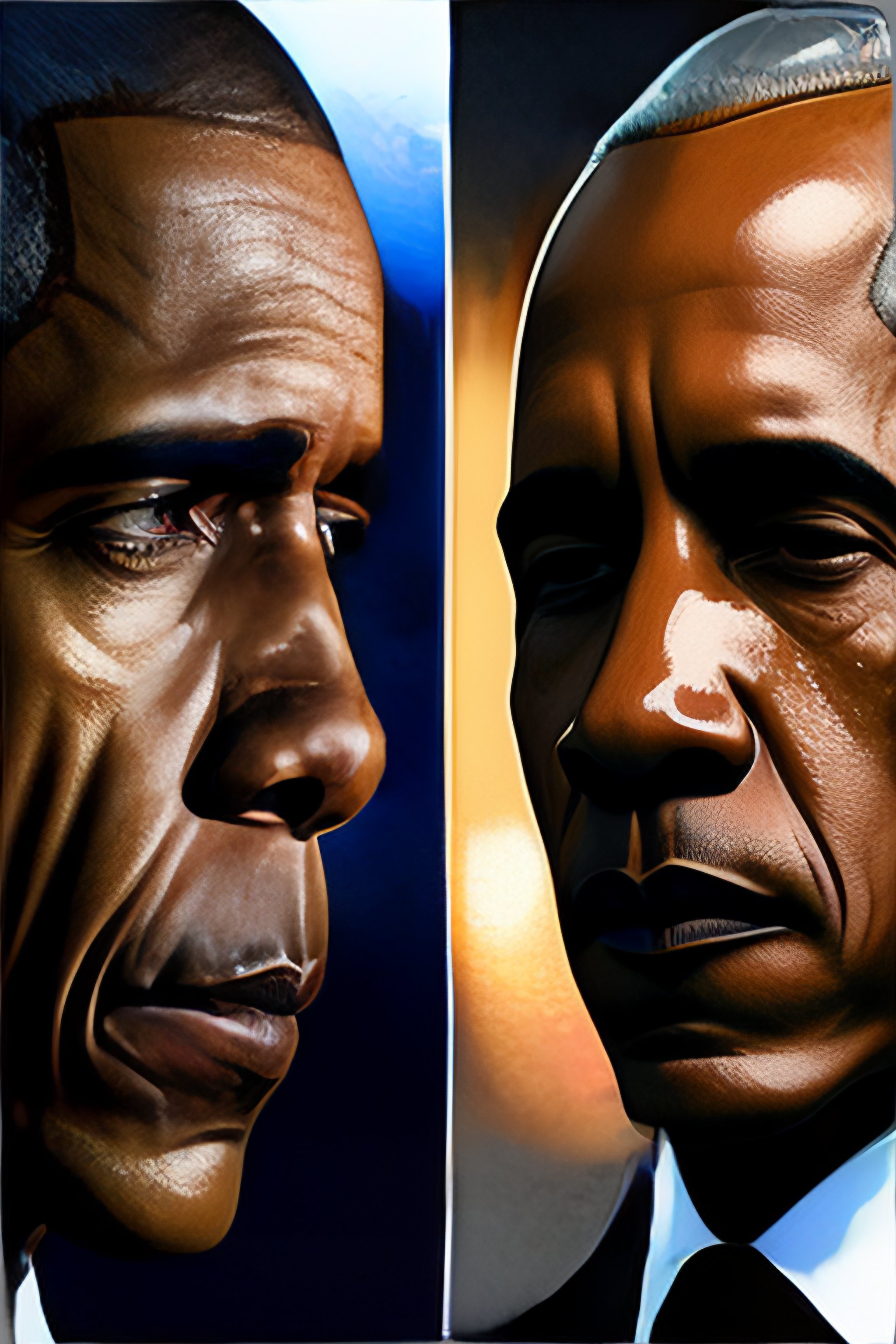 Lexica - Vladimir Putin having a face off with Barack Obama, ultra ...