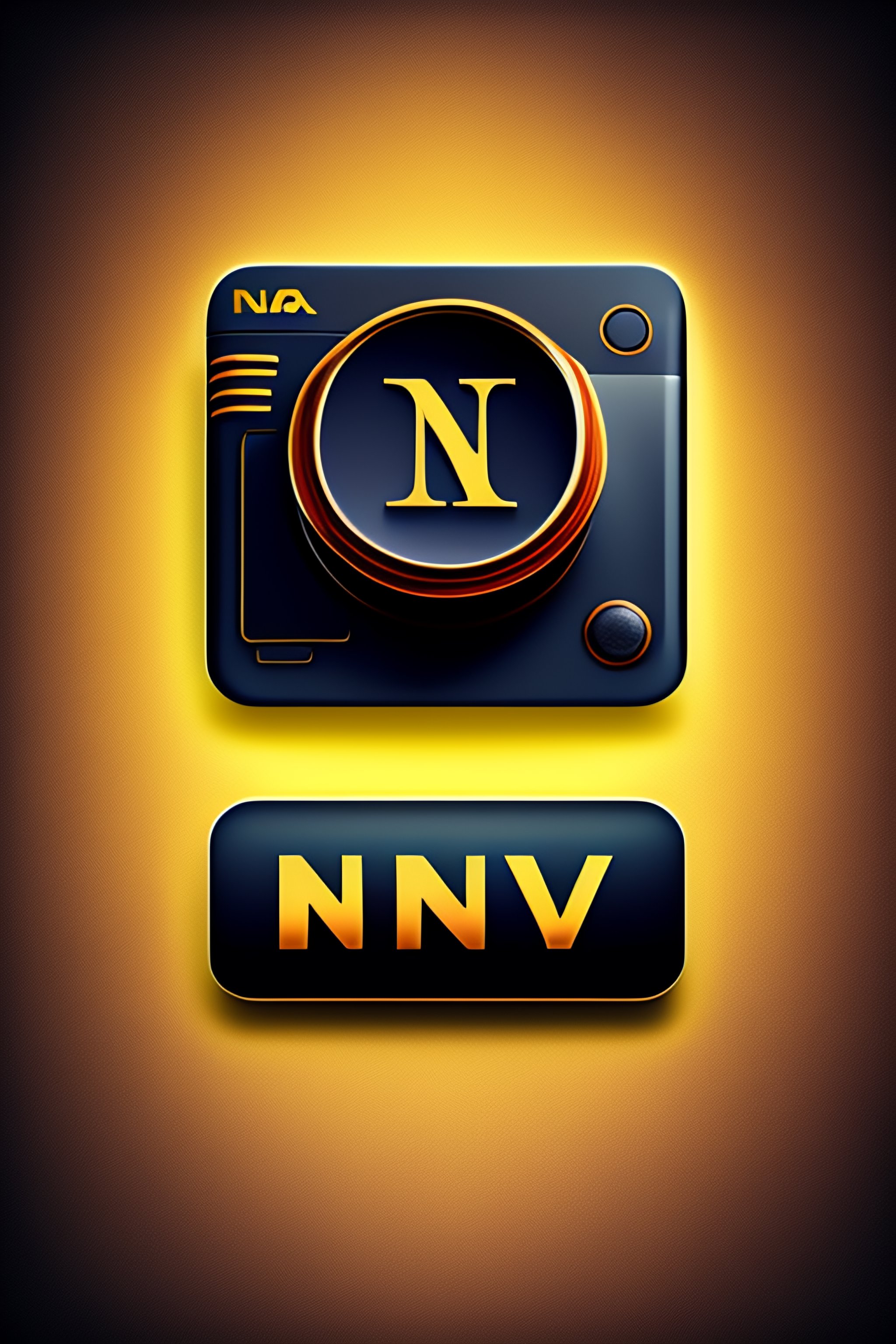 Lexica - Realistic photo camera icon, 3D, vector, logo with the ...