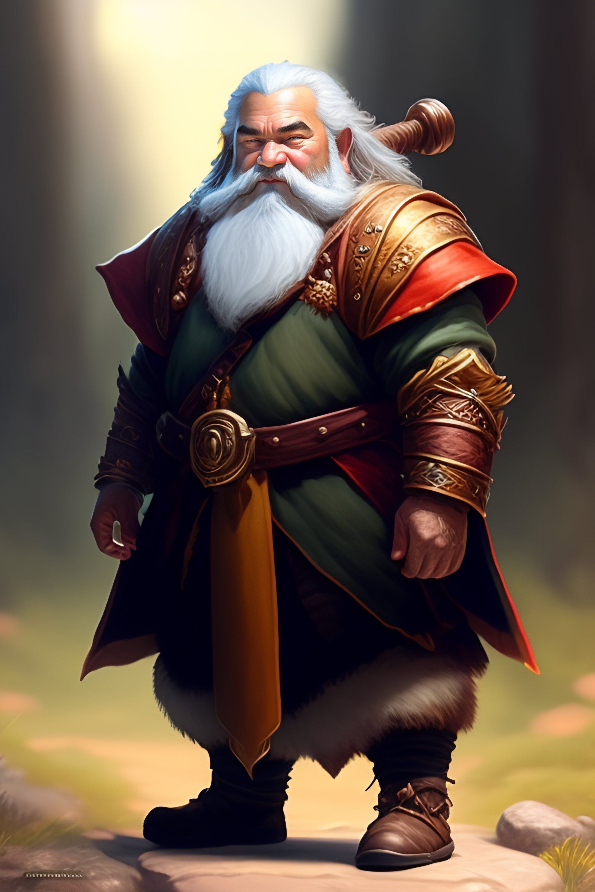 Lexica - Dwarf Wizard, D&D, RPG