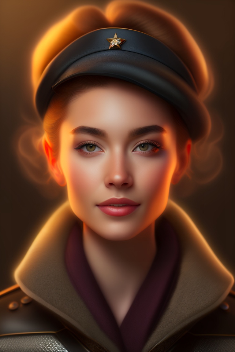 Lexica - Medium shot, frontal facing, Neutral facial expression, closed ...