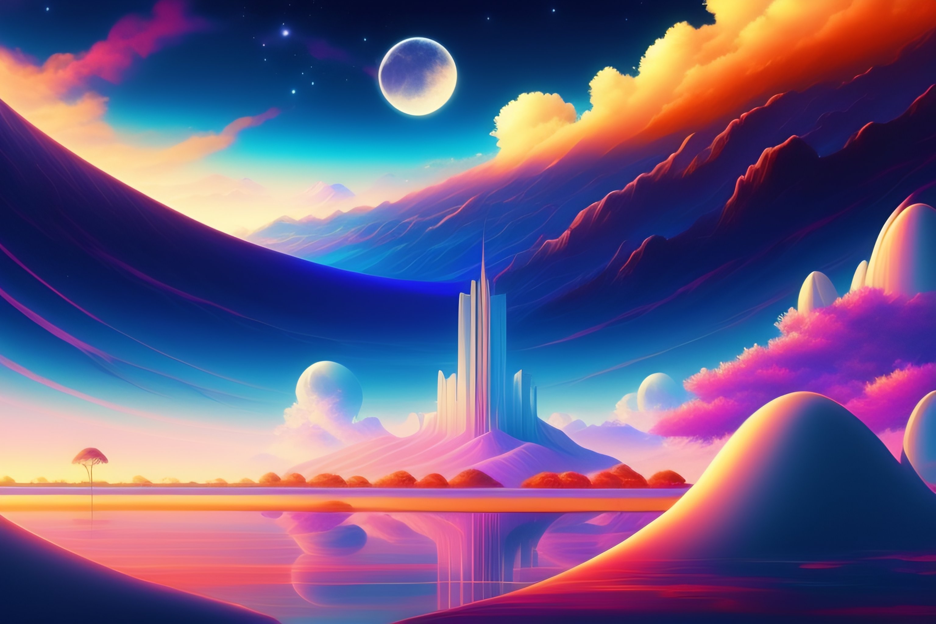 Lexica - Anime, dreamscape