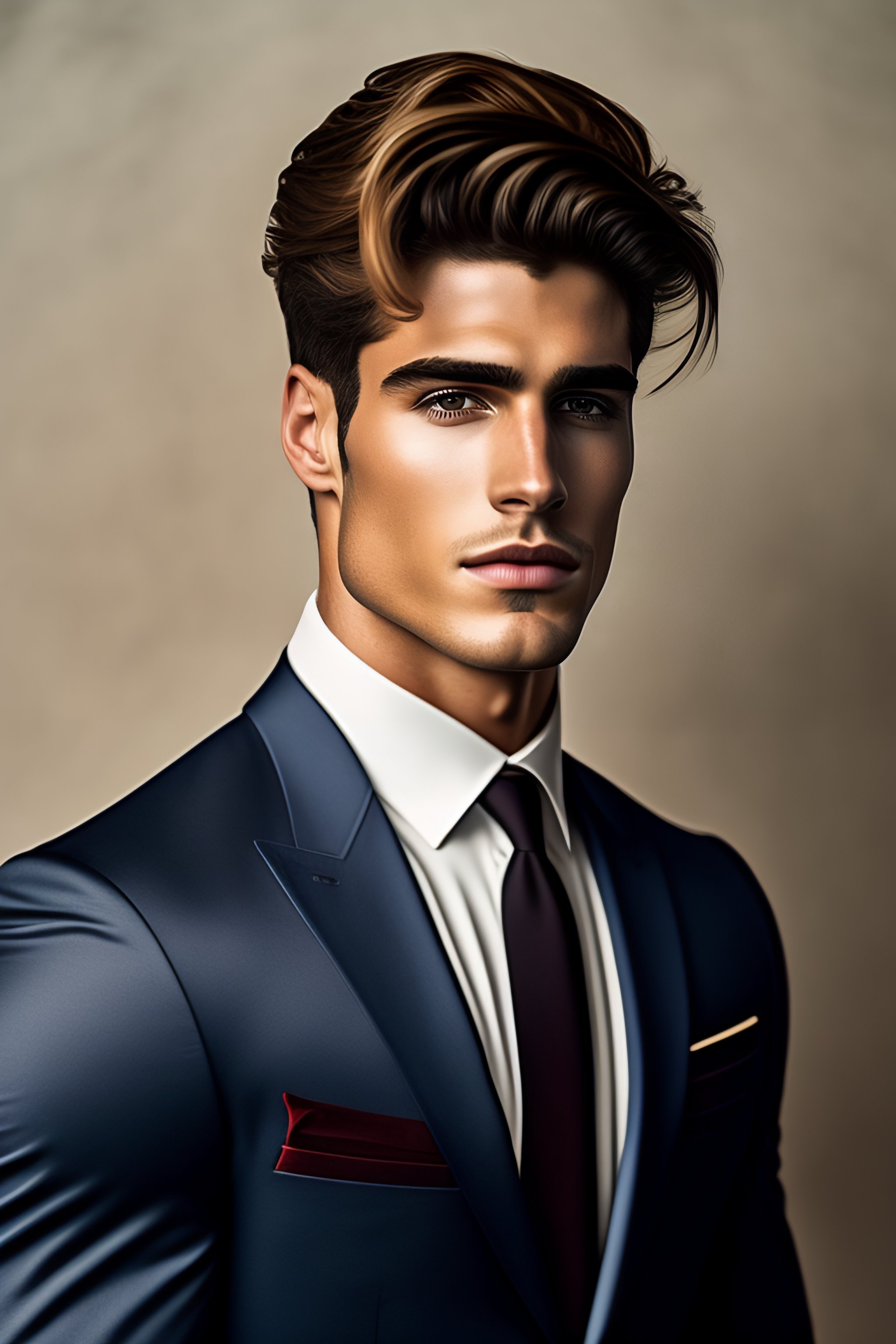 Lexica - Portrait of Jacob Elordi in a suit
