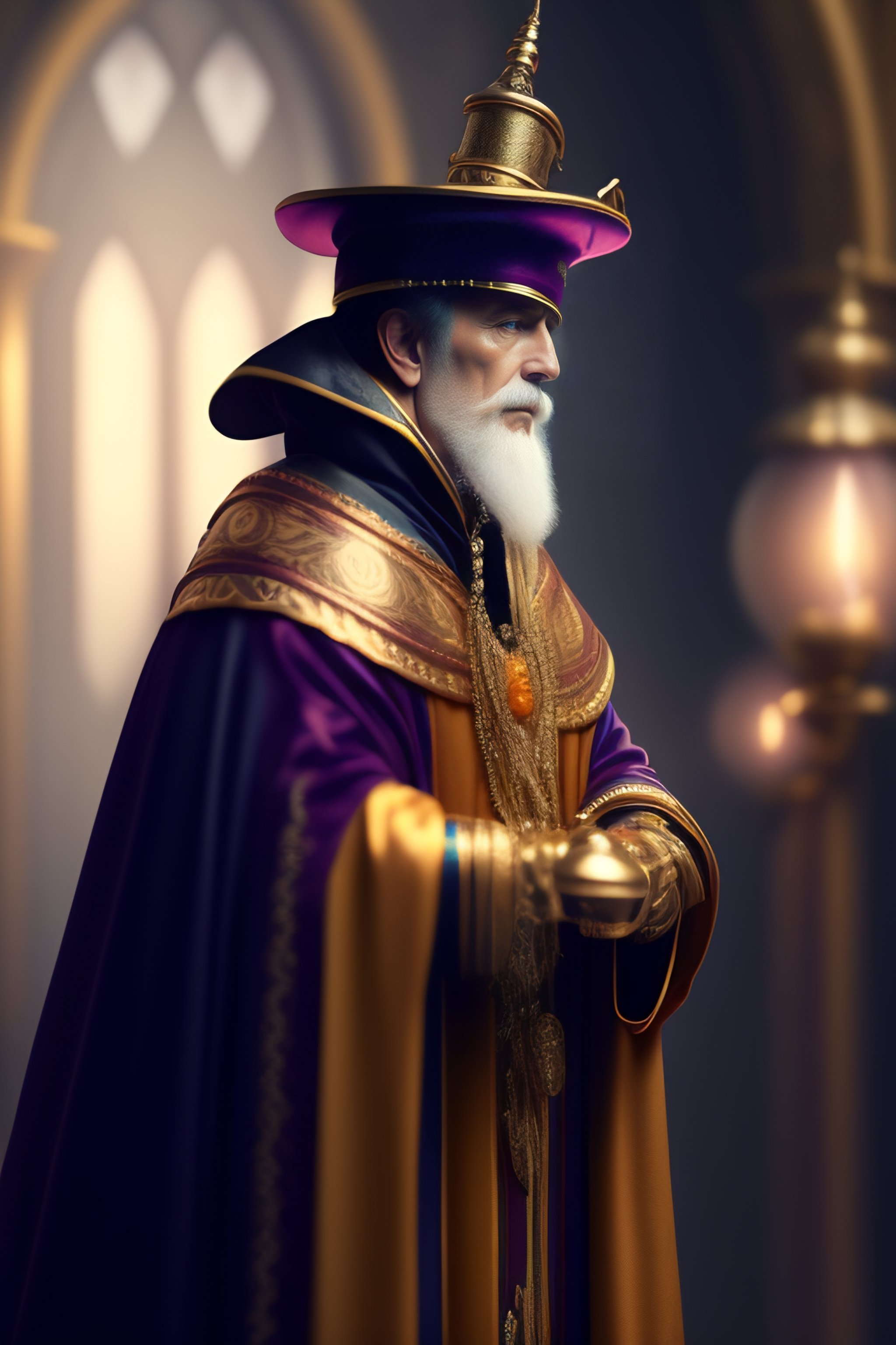 Lexica - Automaton with wizard robes