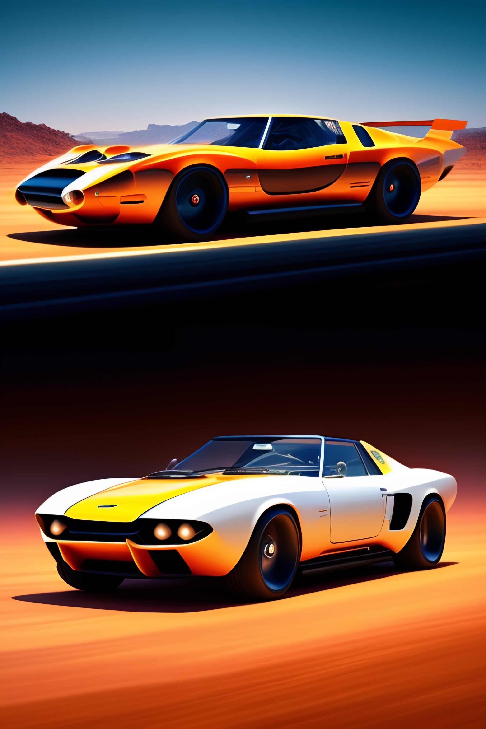 Lexica - Goku ride car of the future