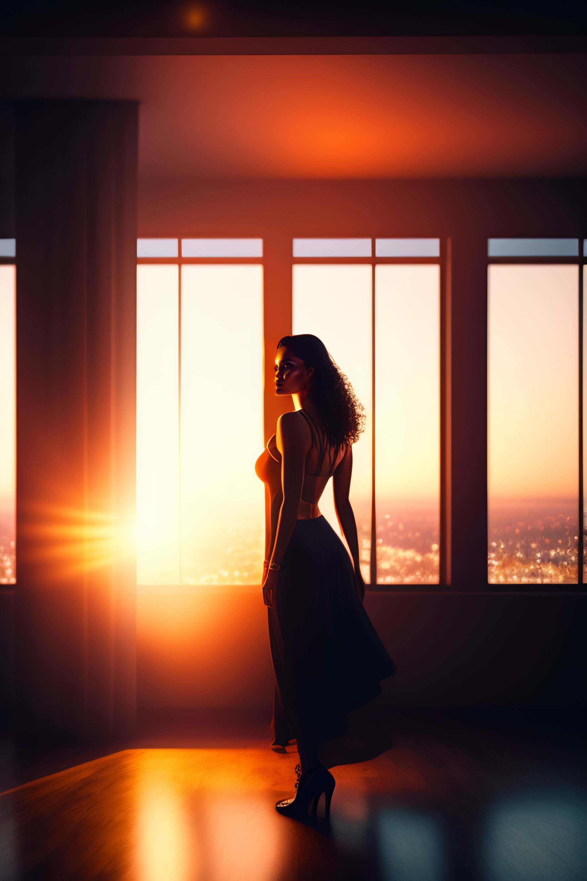 Lexica - Cinematic: A stunning UltraHD wallpaper featuring a beautiful ...