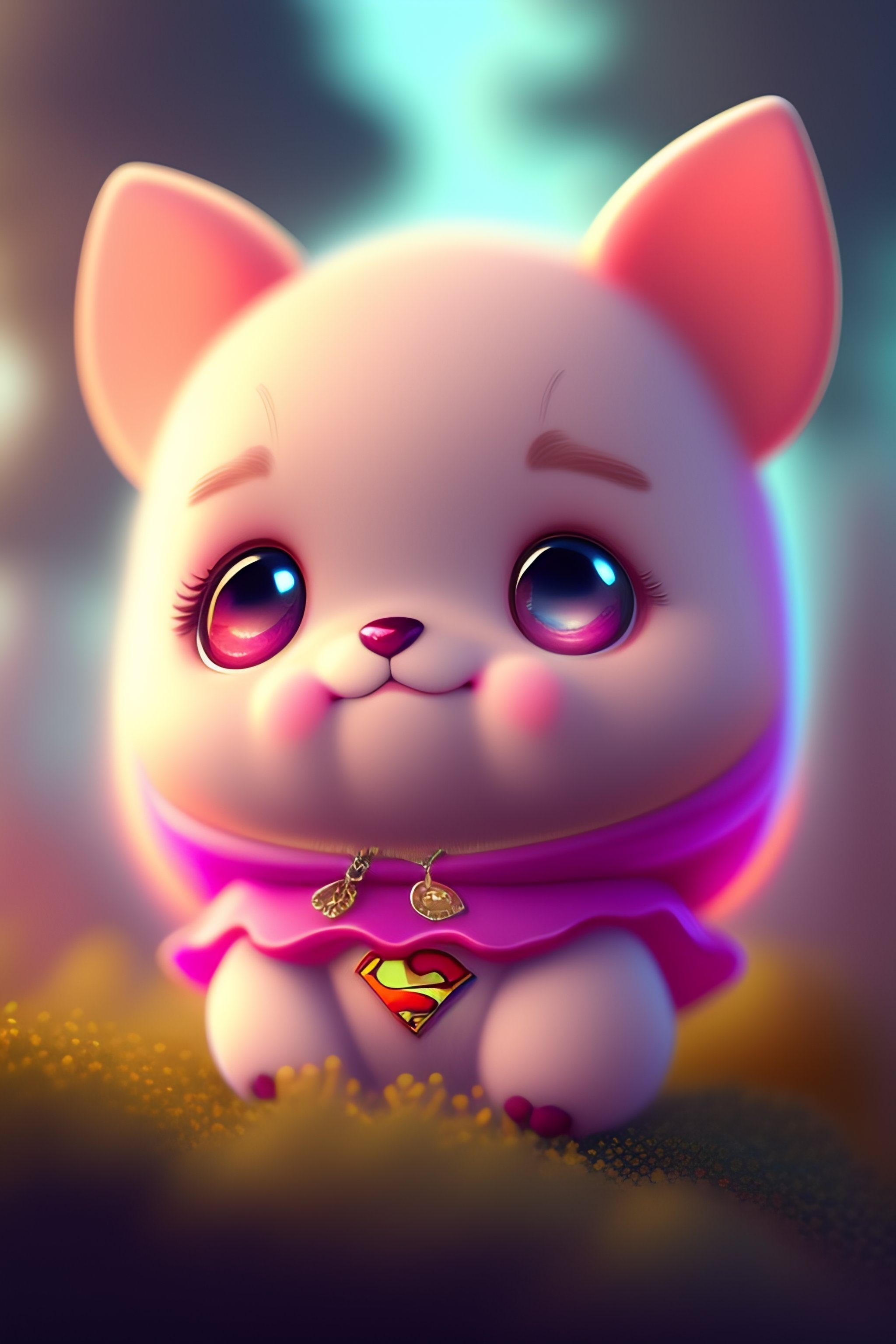 Lexica - Cute and adorable cartoon it baby, fantasy, dreamlike ...