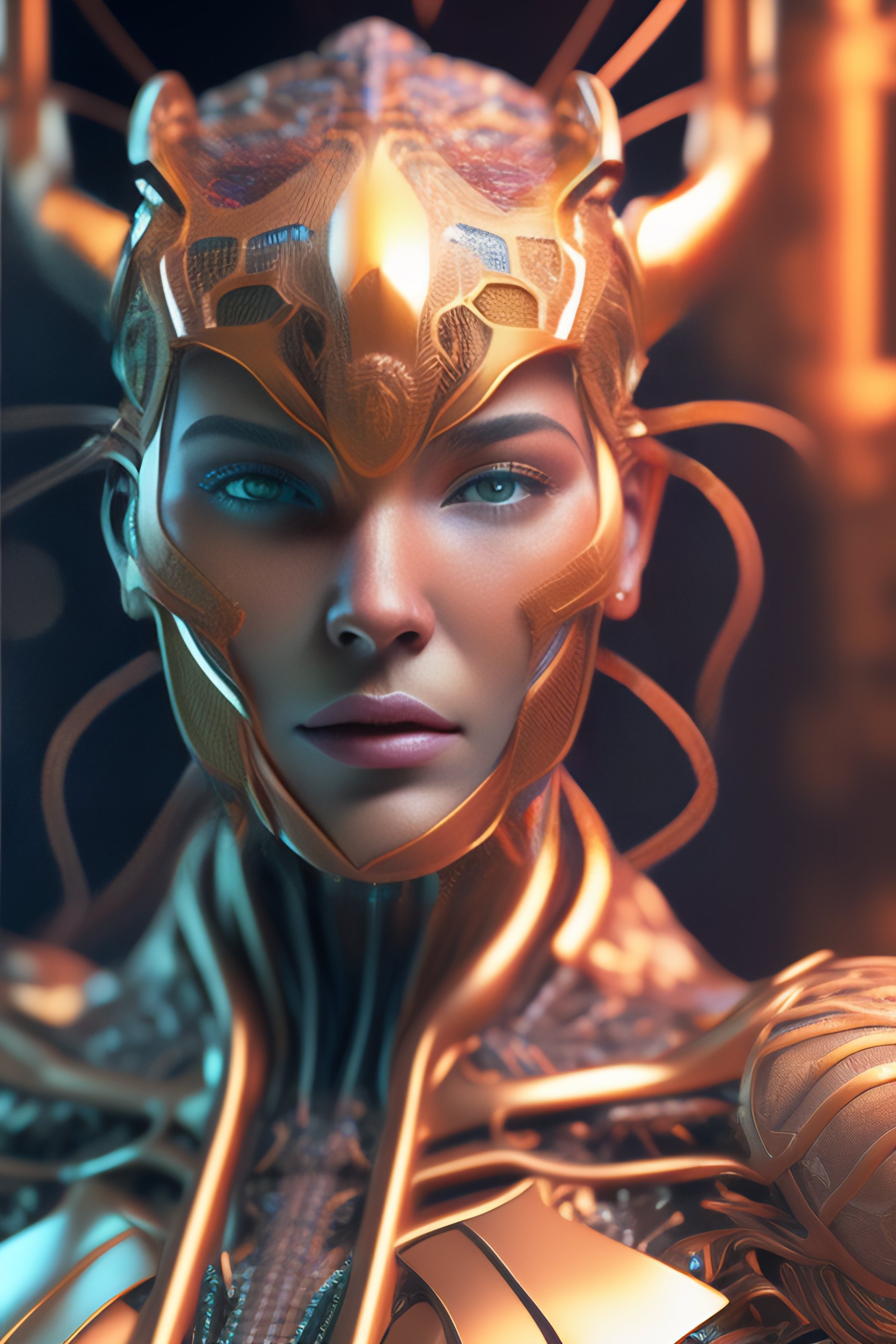 Lexica - Marvels mutant, coming out of the wall complex 3d rendering ultra detailed beautiful ...