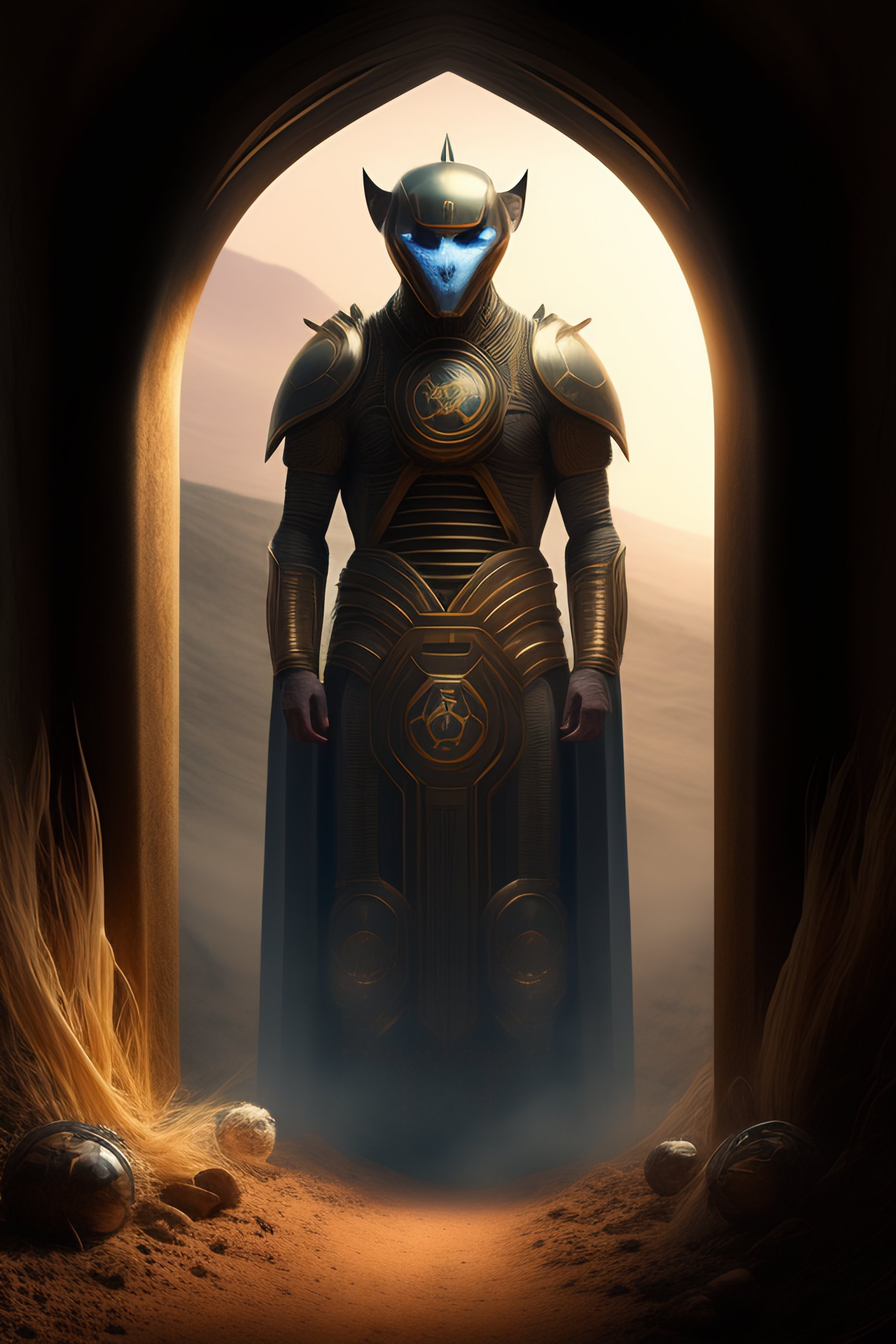 Lexica - Strange humanoid beings underground