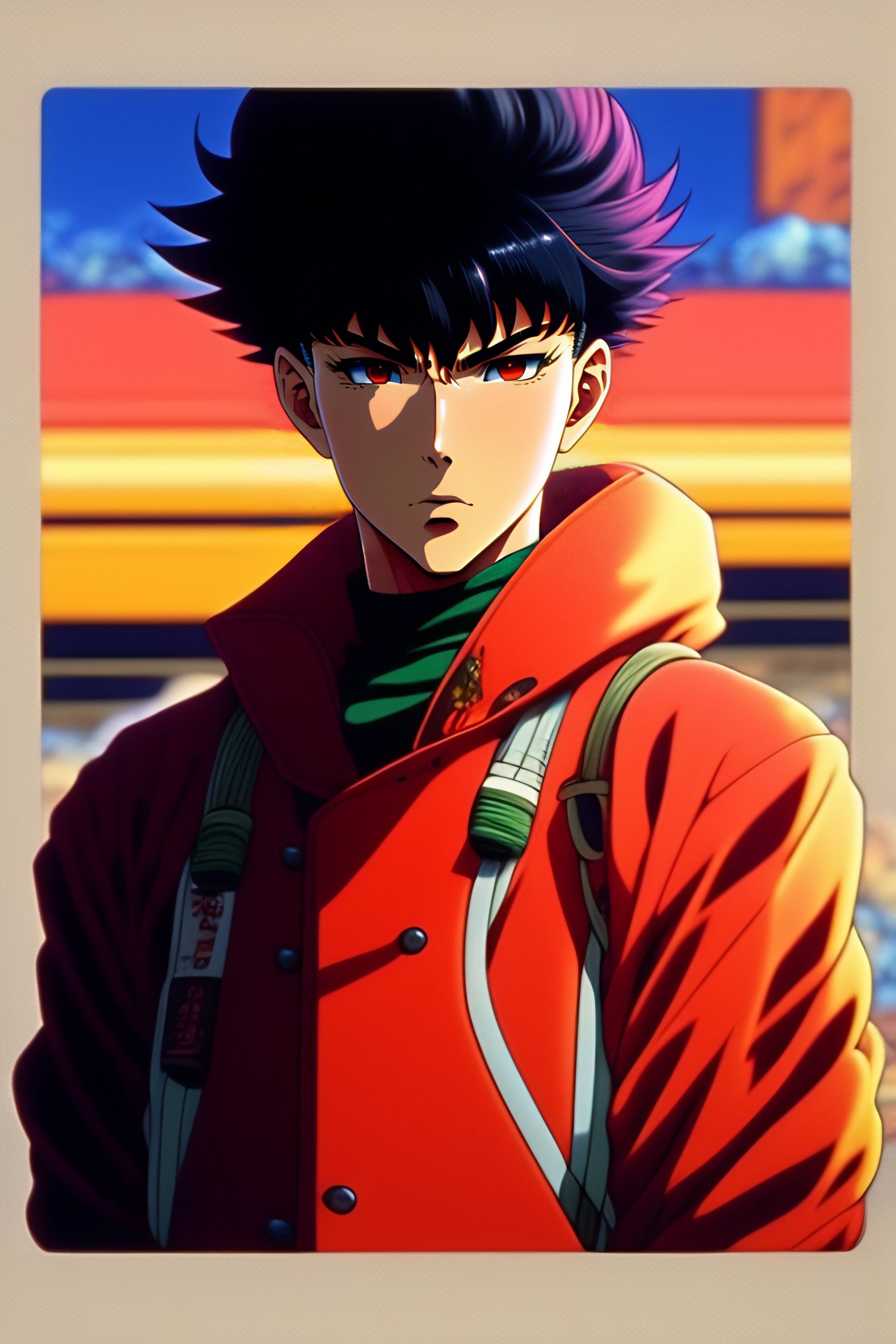 Lexica - Vintage anime screenshot from Akira, 90’s anime aesthetic. A ...