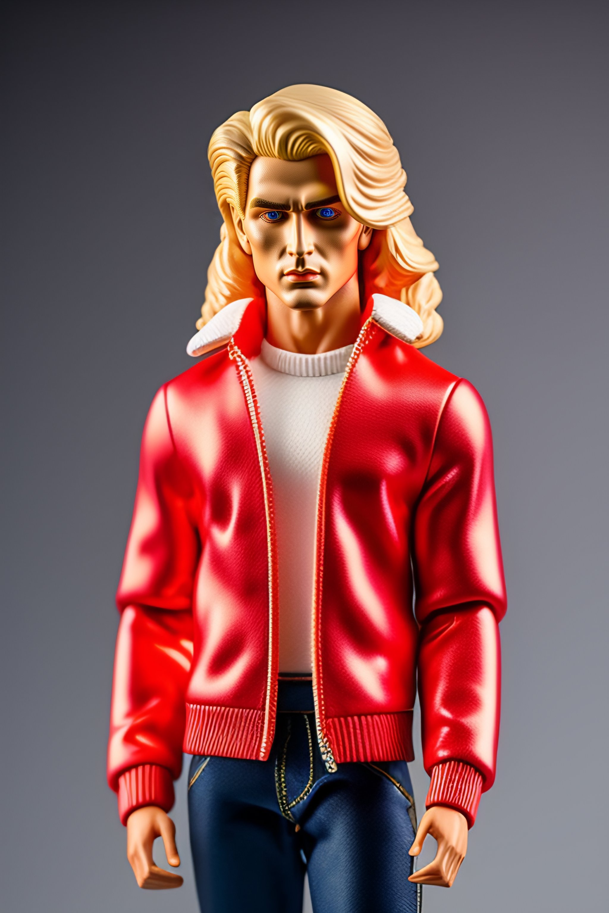 Lexica - Toys figurine of a hurt and damagedBLOND MATTEL Ken doll ...