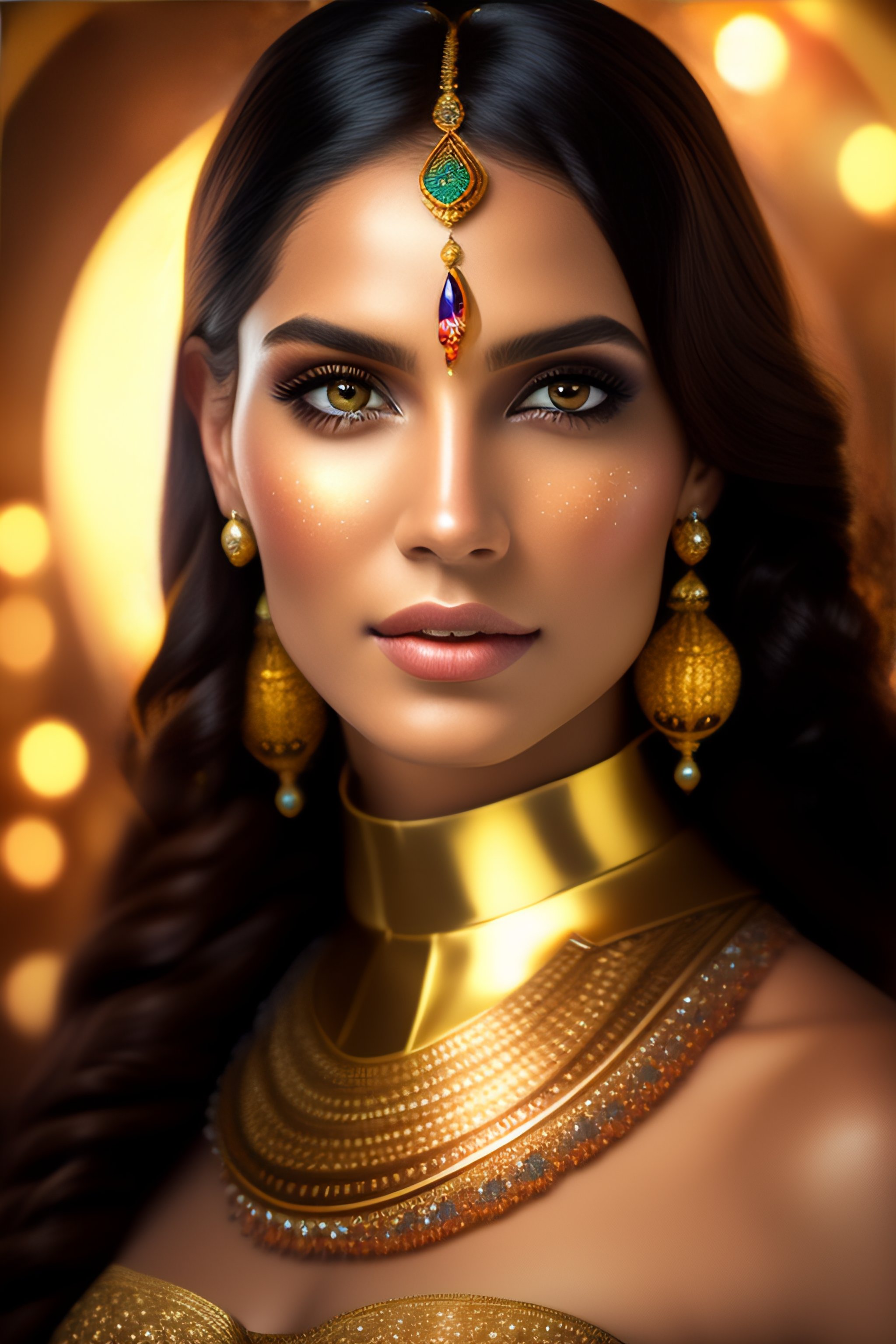 Lexica - Beautiful portrait of a gorgeous spacegirl, beautiful princess ...