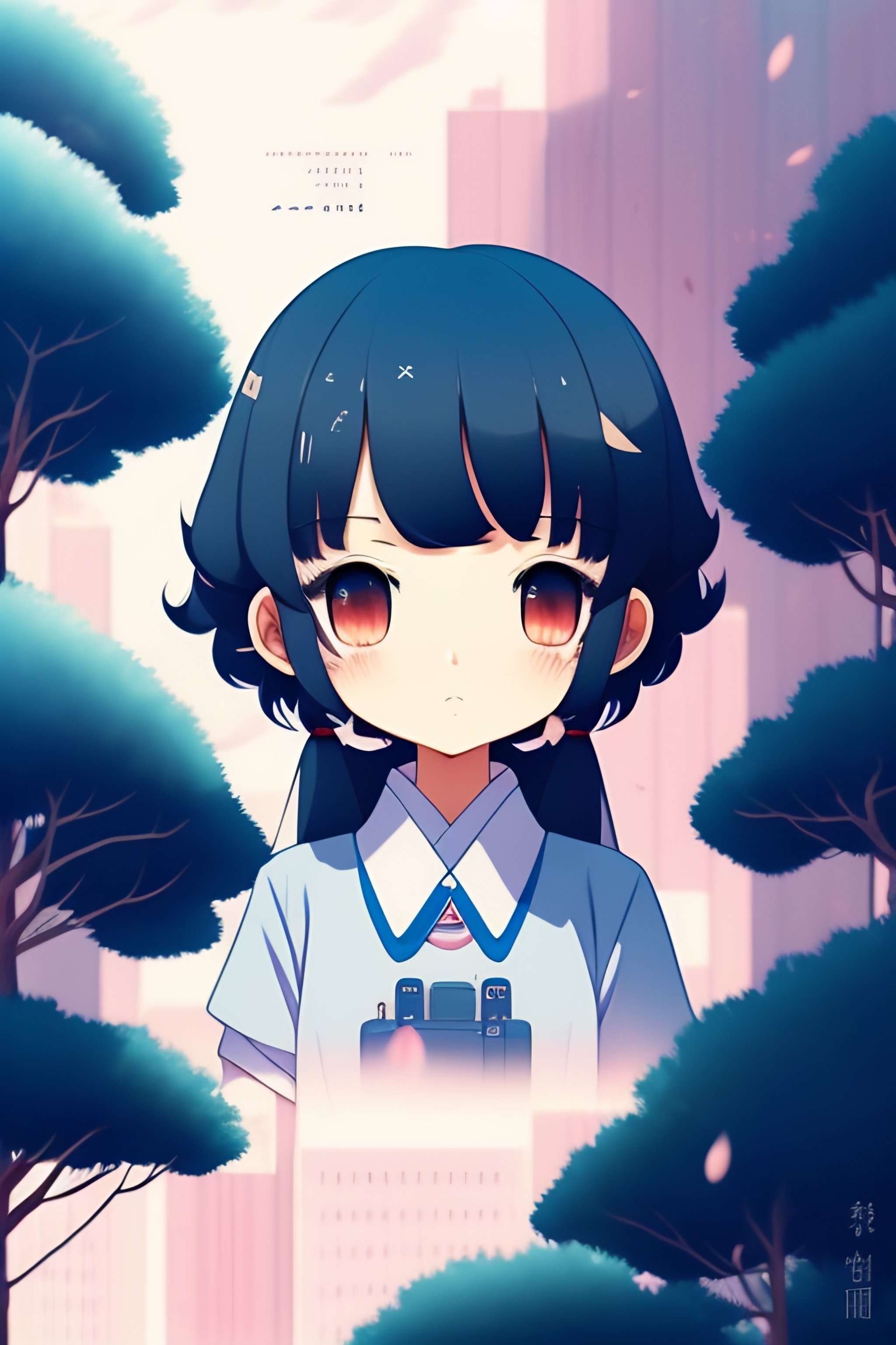 Lexica - Beautiful drawing style vaporware cartoon japan, kawaii anime ...