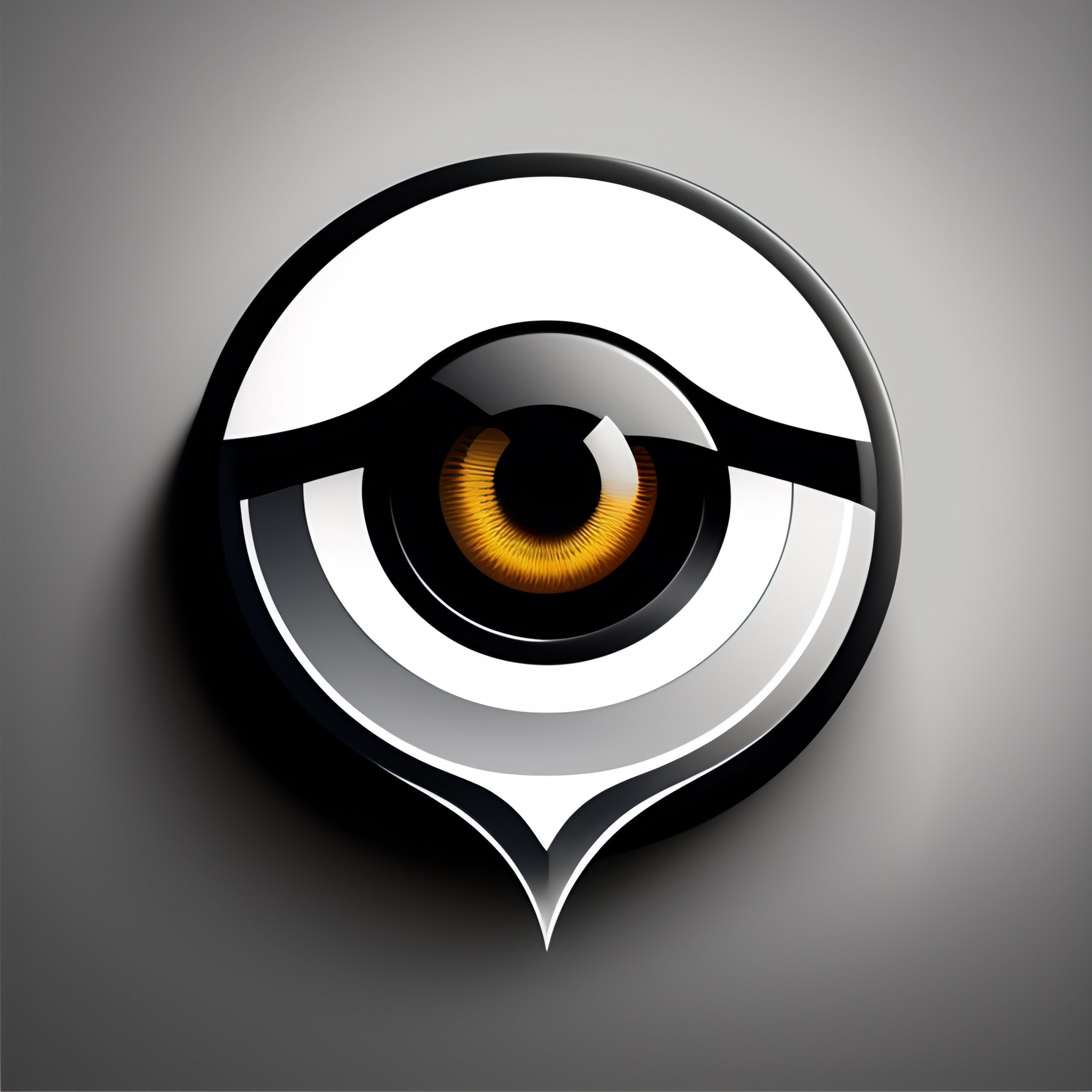 Lexica - Dinamic simple logo design of owl eye,flat 2d,vector,company ...