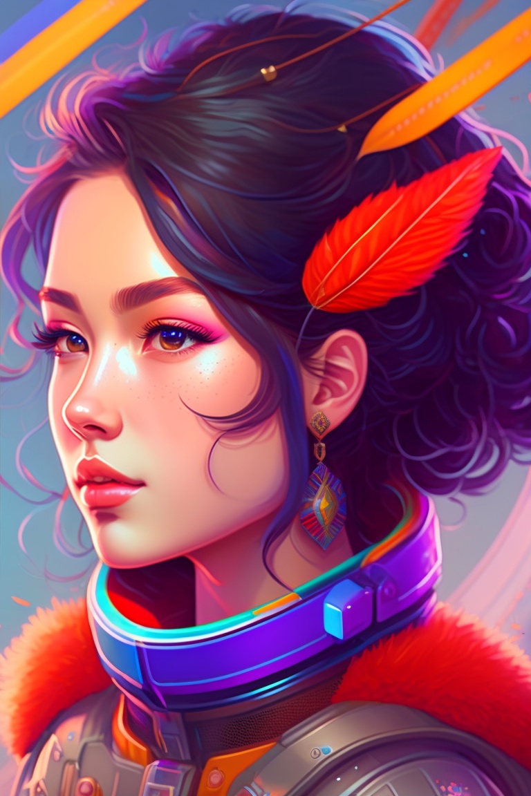 Lexica - Beautiful sagitarius girl, hyper detailed painting, style of ...