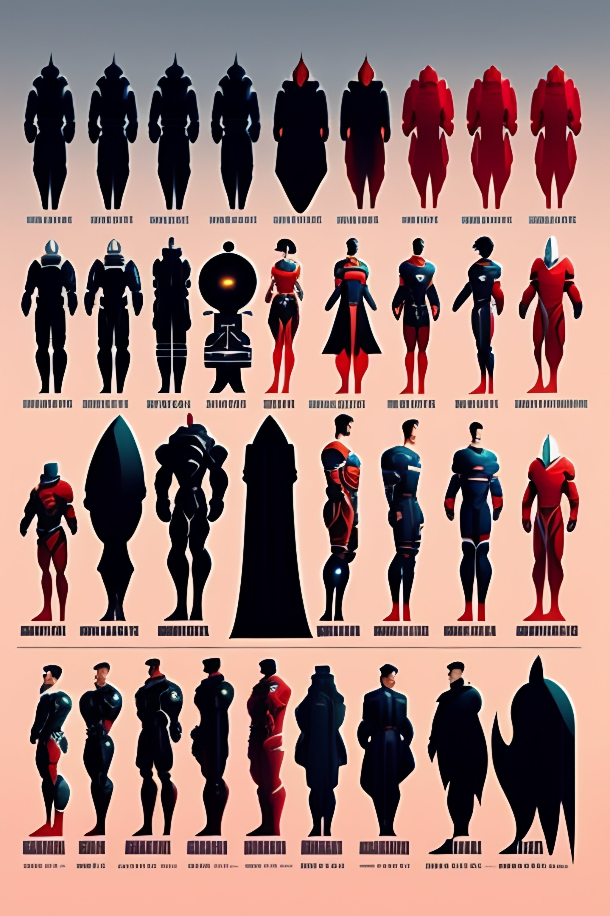 Lexica - Futuristic characters who are athletes tasked with saving the ...