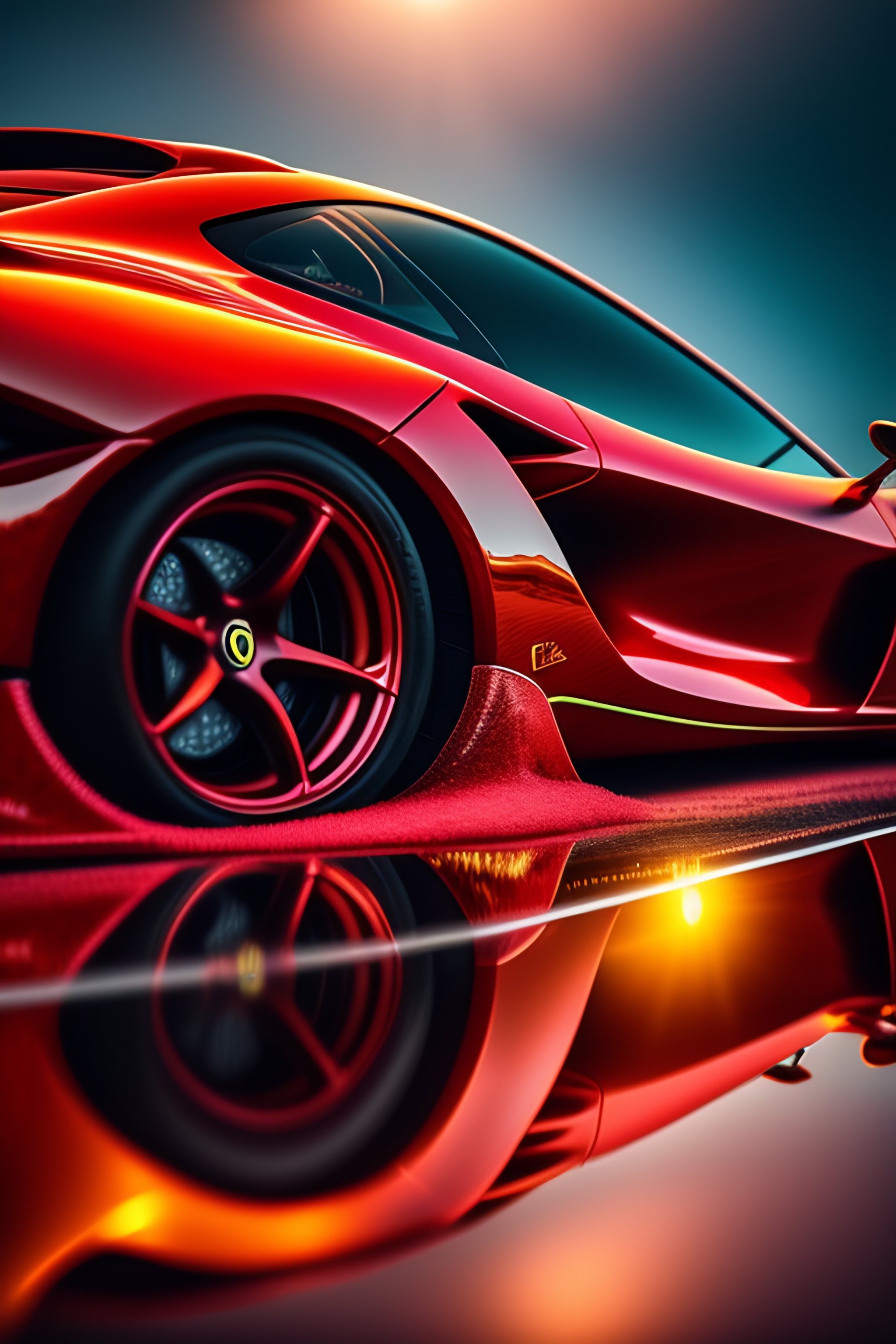 Lexica - Photograph of Ferrari F8 Tributo, photorealistic, vivid, sharp ...