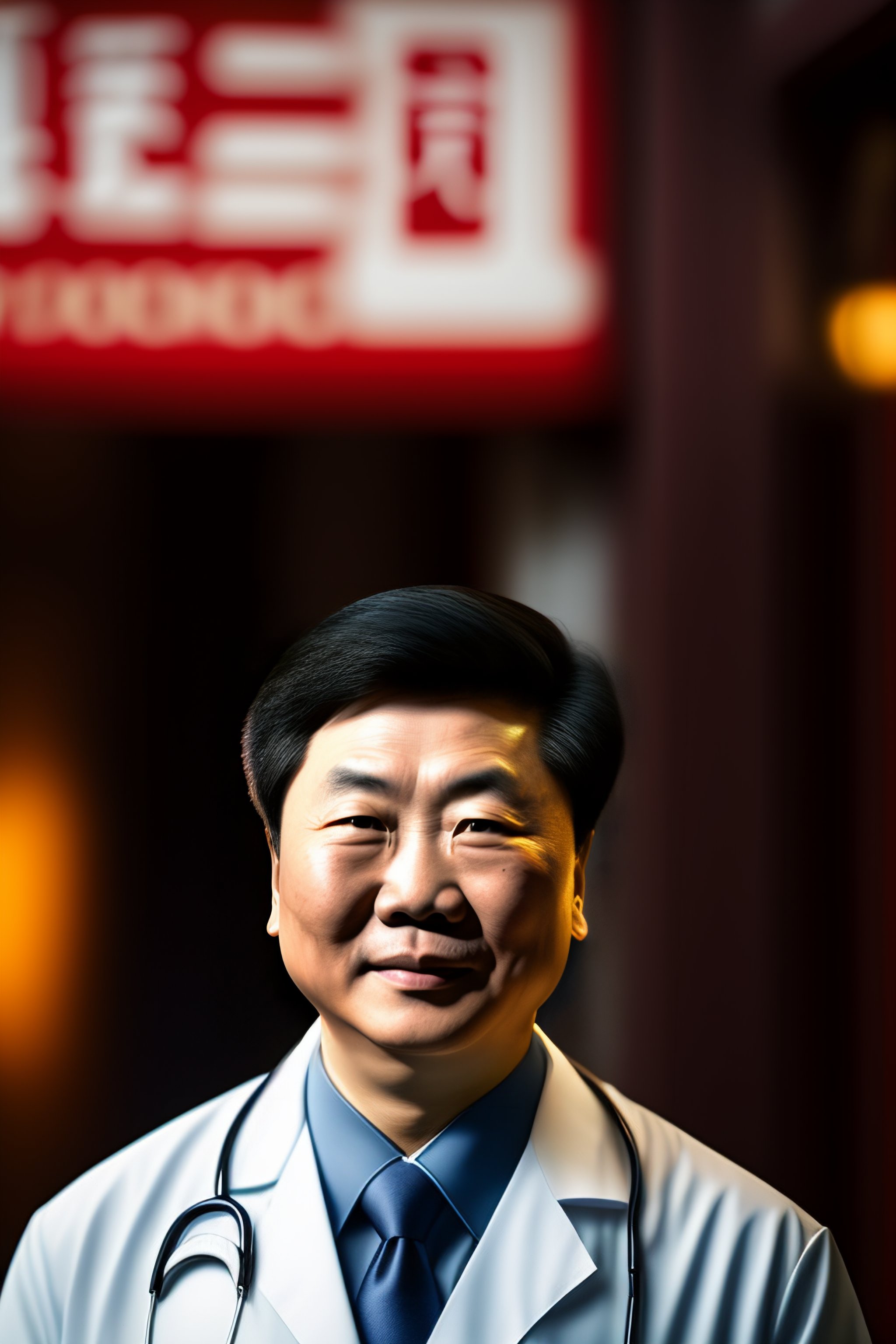 Lexica - Chinese doctor photo