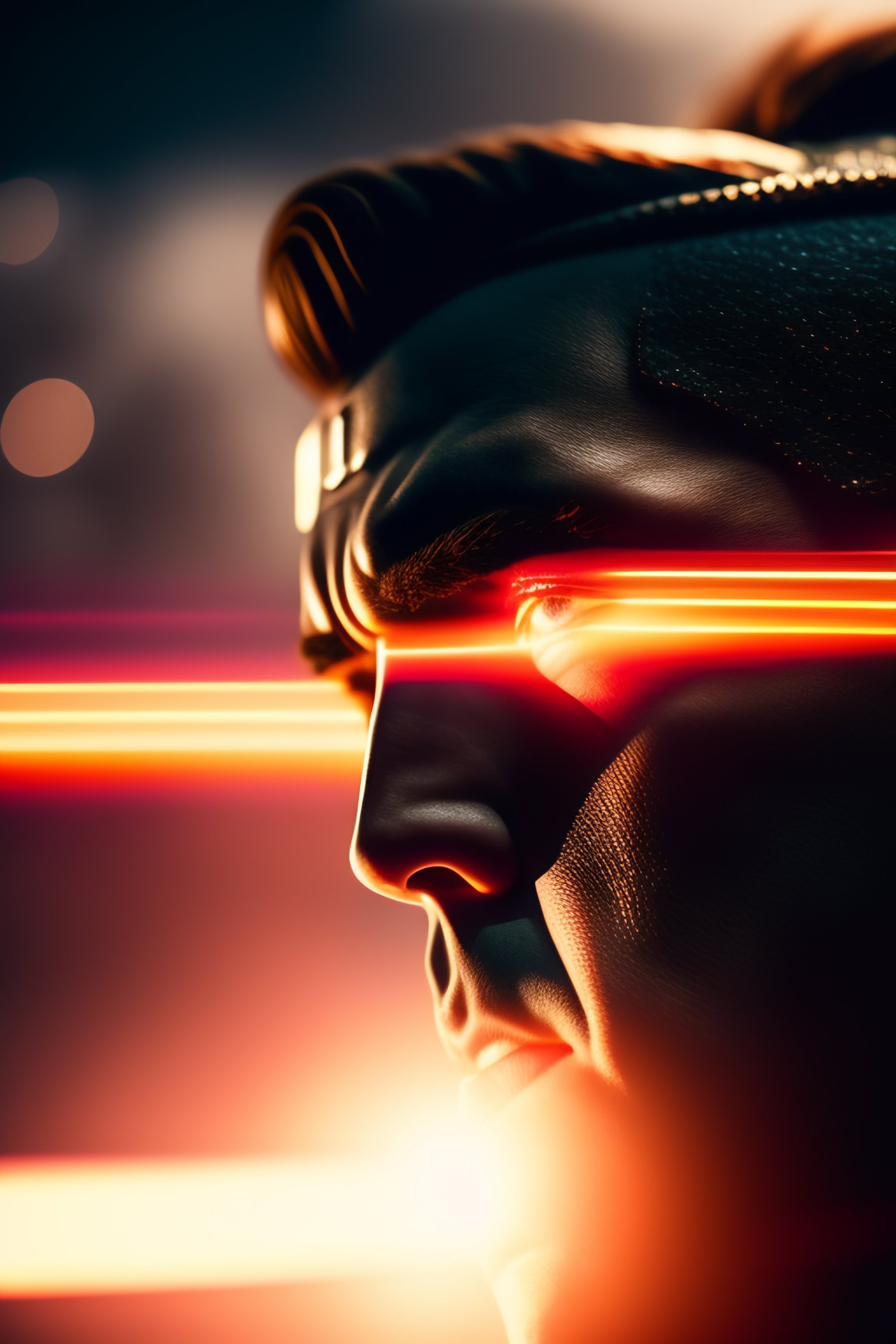 Lexica - Nicholas Cage as Superman, film still from Interstellar, wide ...