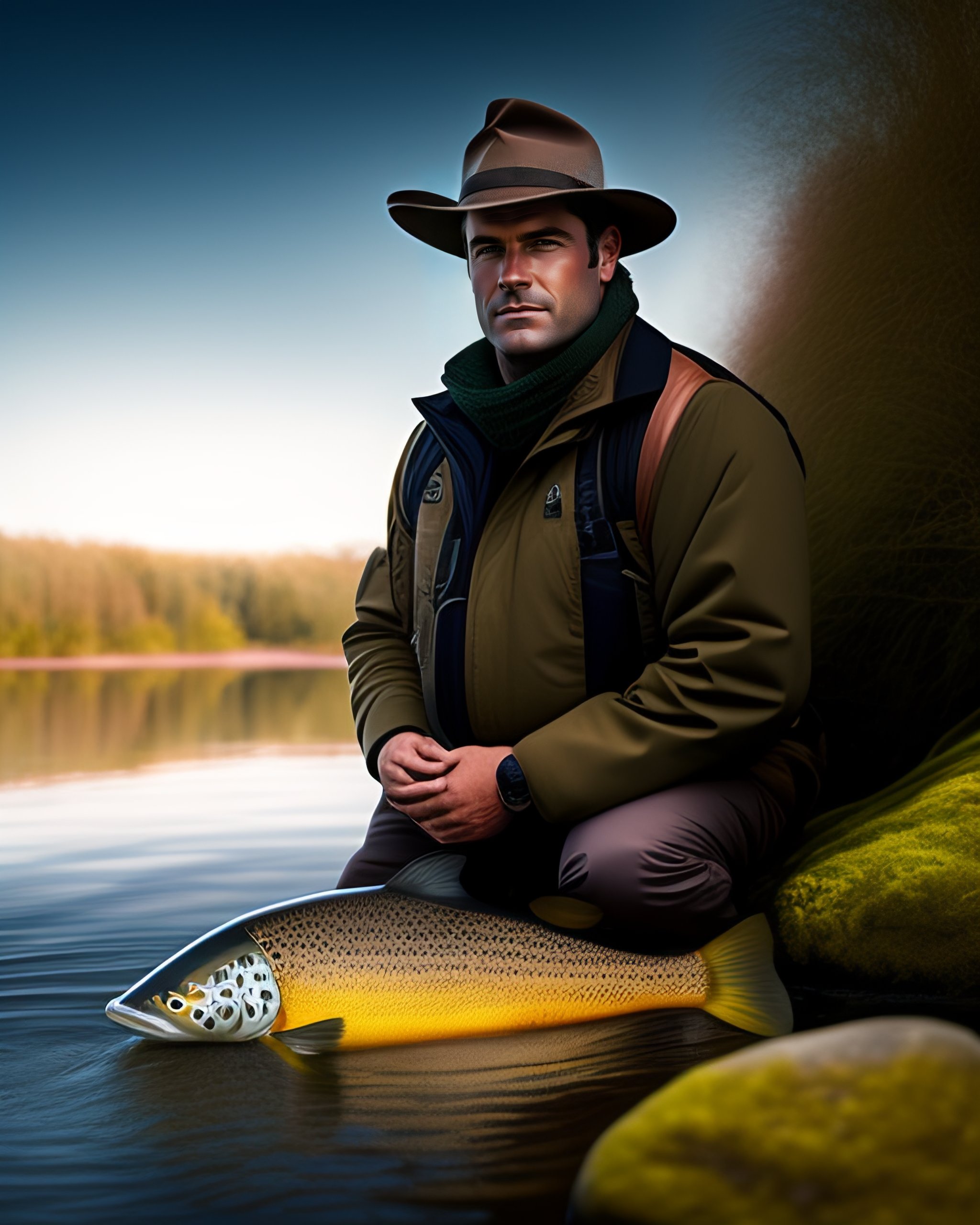 Lexica - Book cover, Lew Beech Fly Fishing Detective