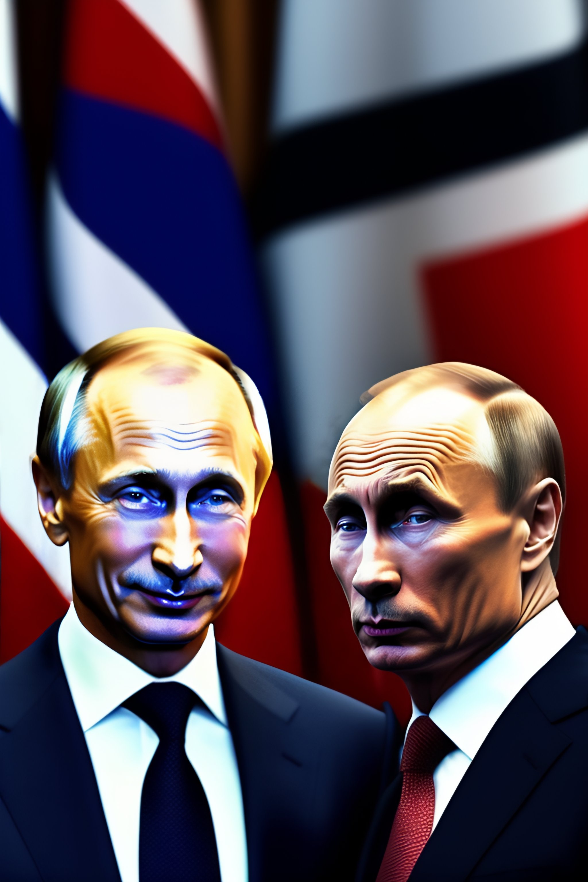 Lexica - Donald Trum and Putin conspiring together