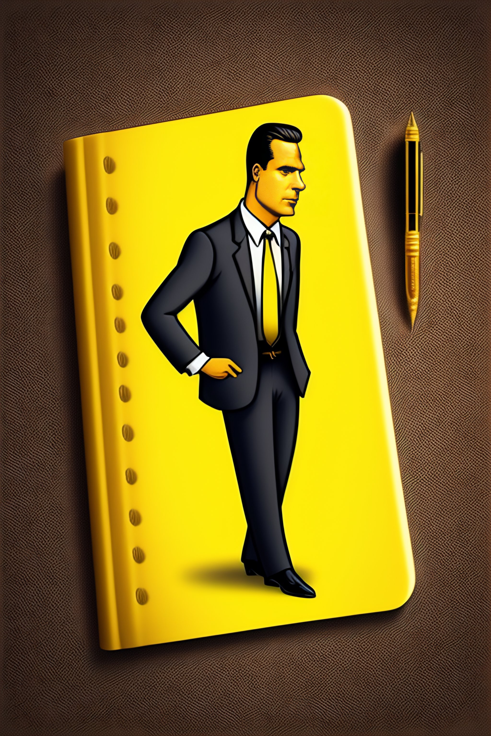 Lexica - Lionel hutz, lawyer from the simpsons, using a yellow legal ...