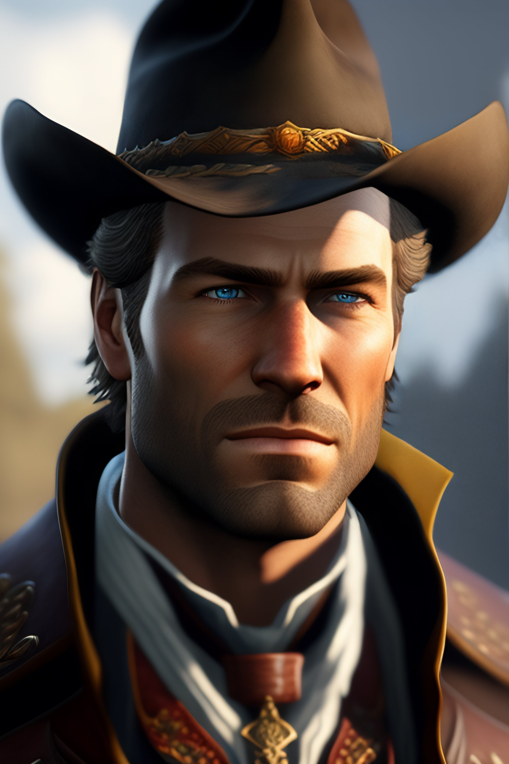 Lexica - Arthur Morgan photorealistic, live person