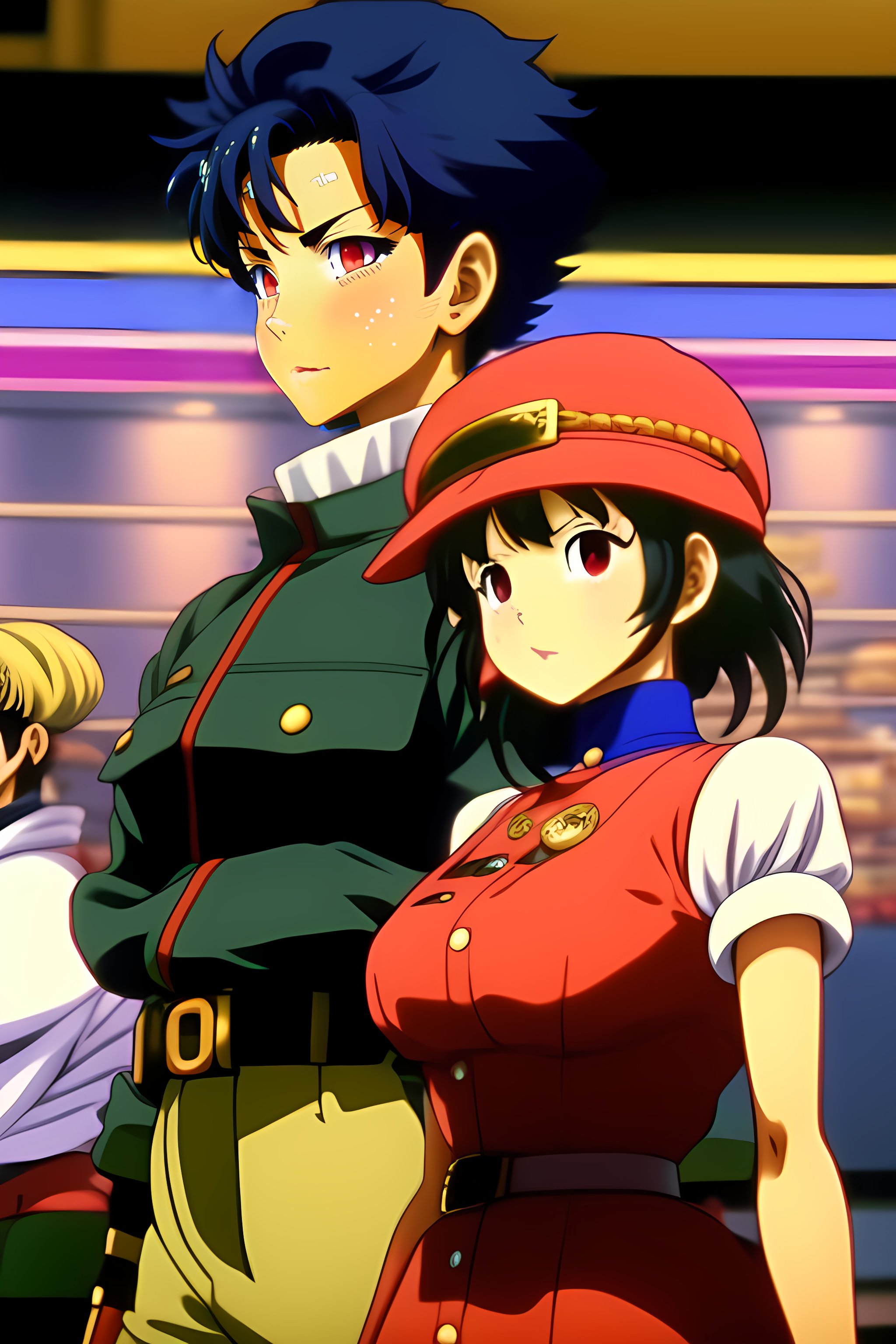 Lexica - Vintage anime screenshot from Akira, 90’s anime. A stylish ...