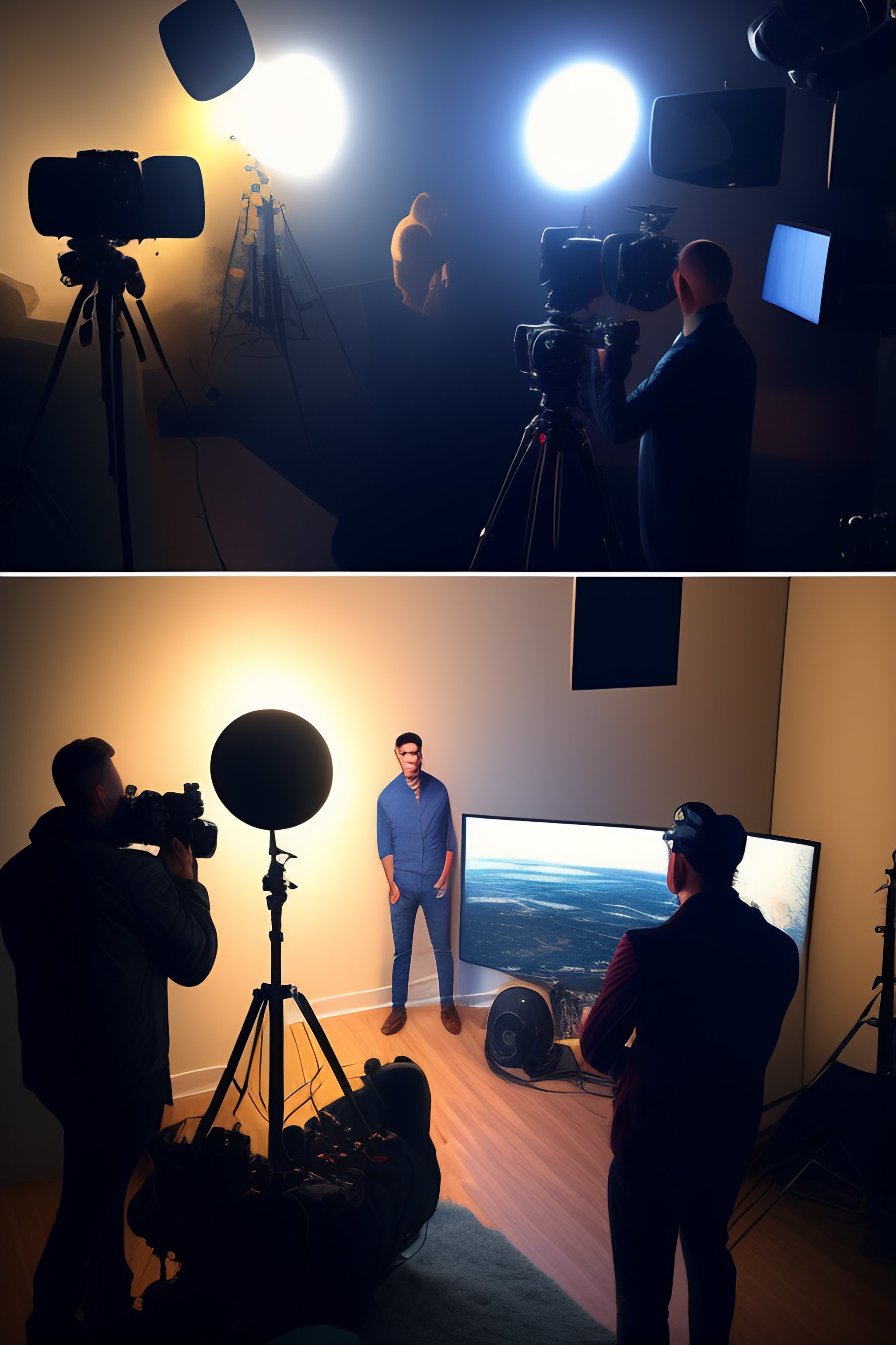 Lexica - New Year's Day commercial video shoot, with pretty models ...