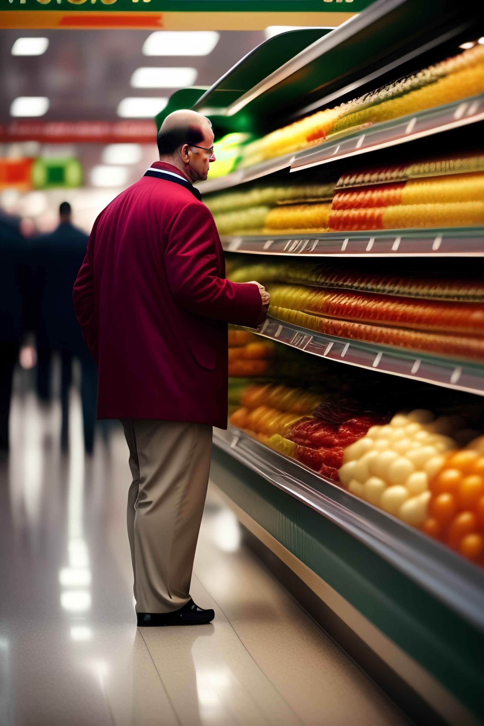 Lexica - Man stealing in a supermarket