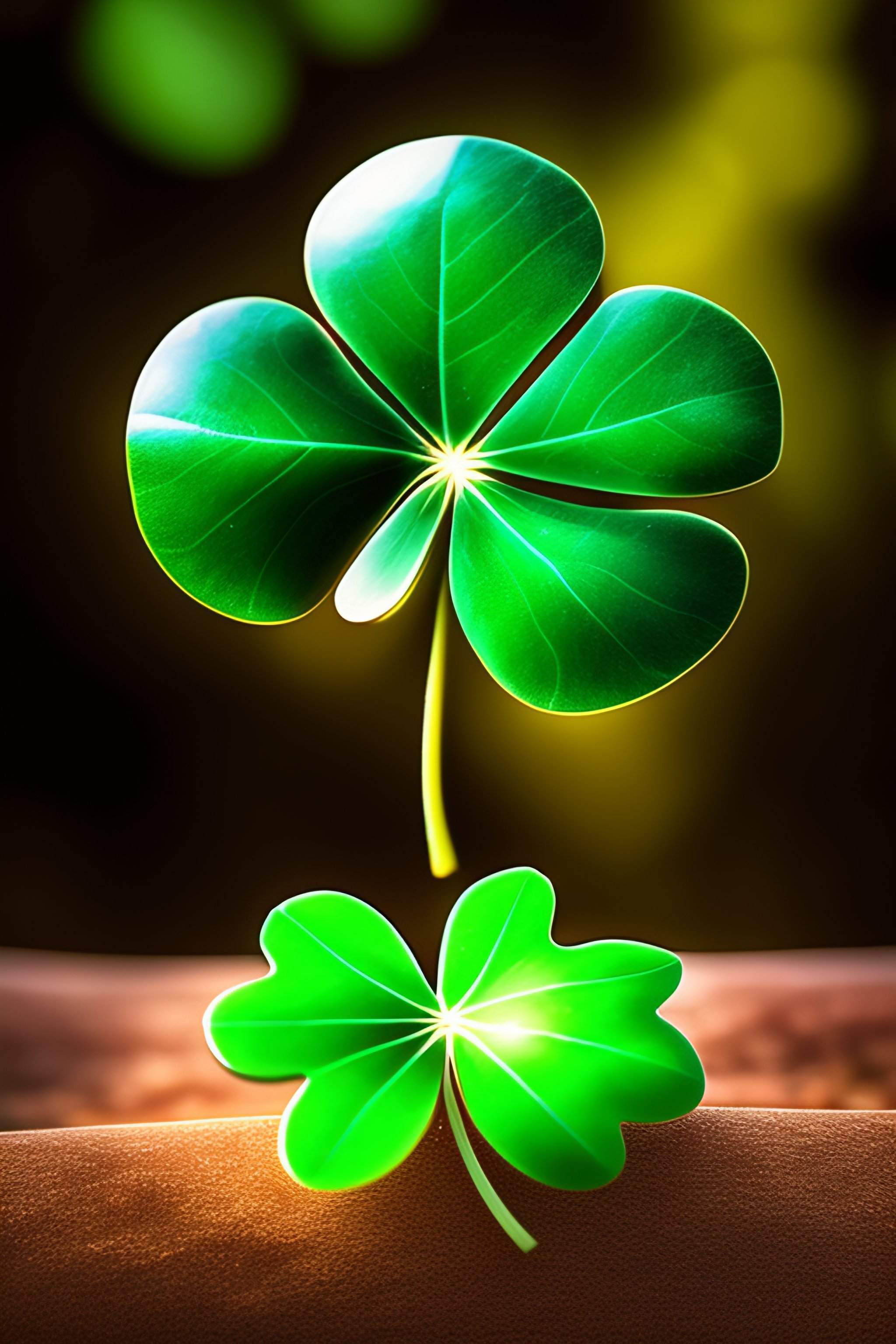 Lexica - Four leaf clover brings good luck