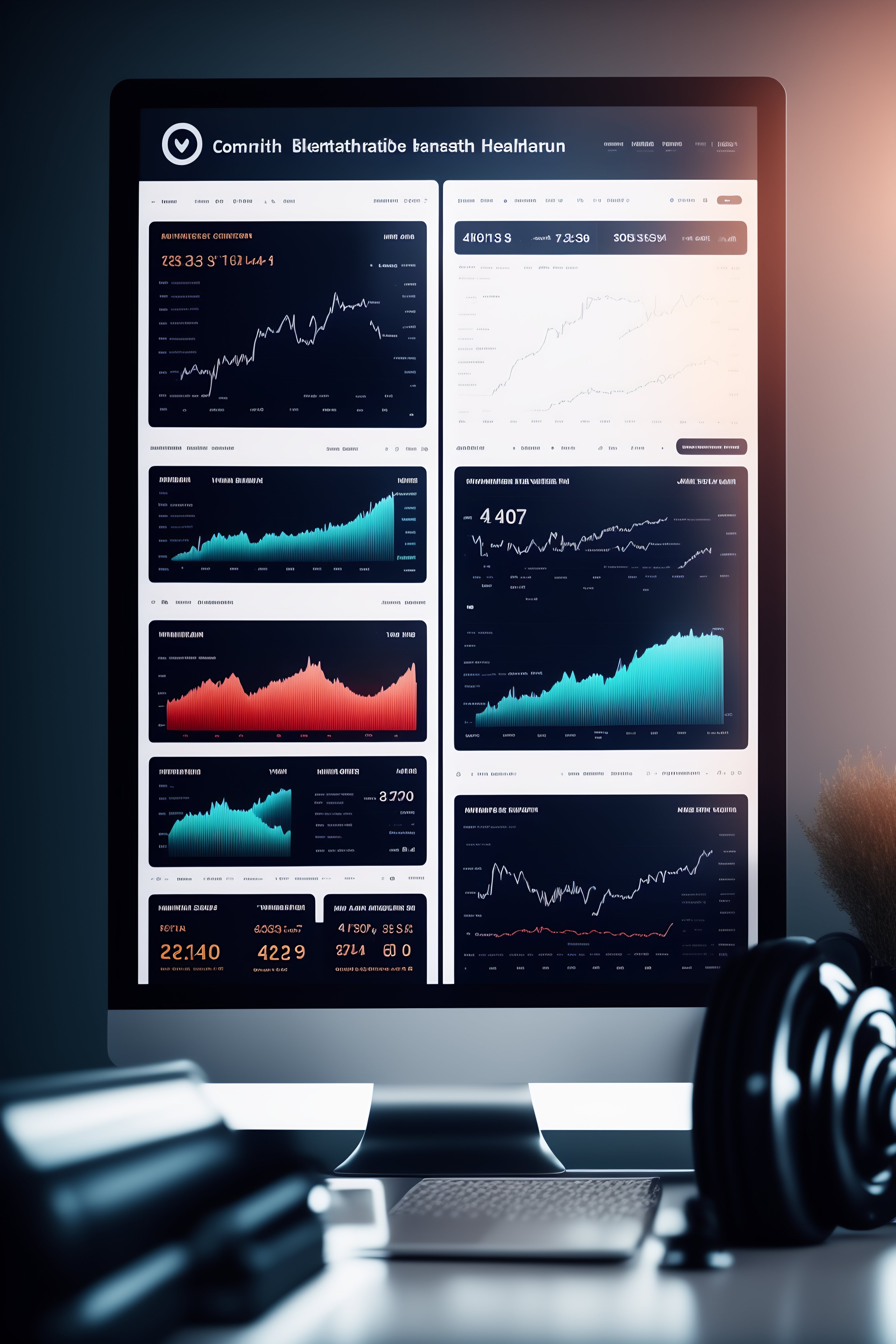 Lexica - Computer health dashboard, biometrics, heart rate, digital, 40 ...