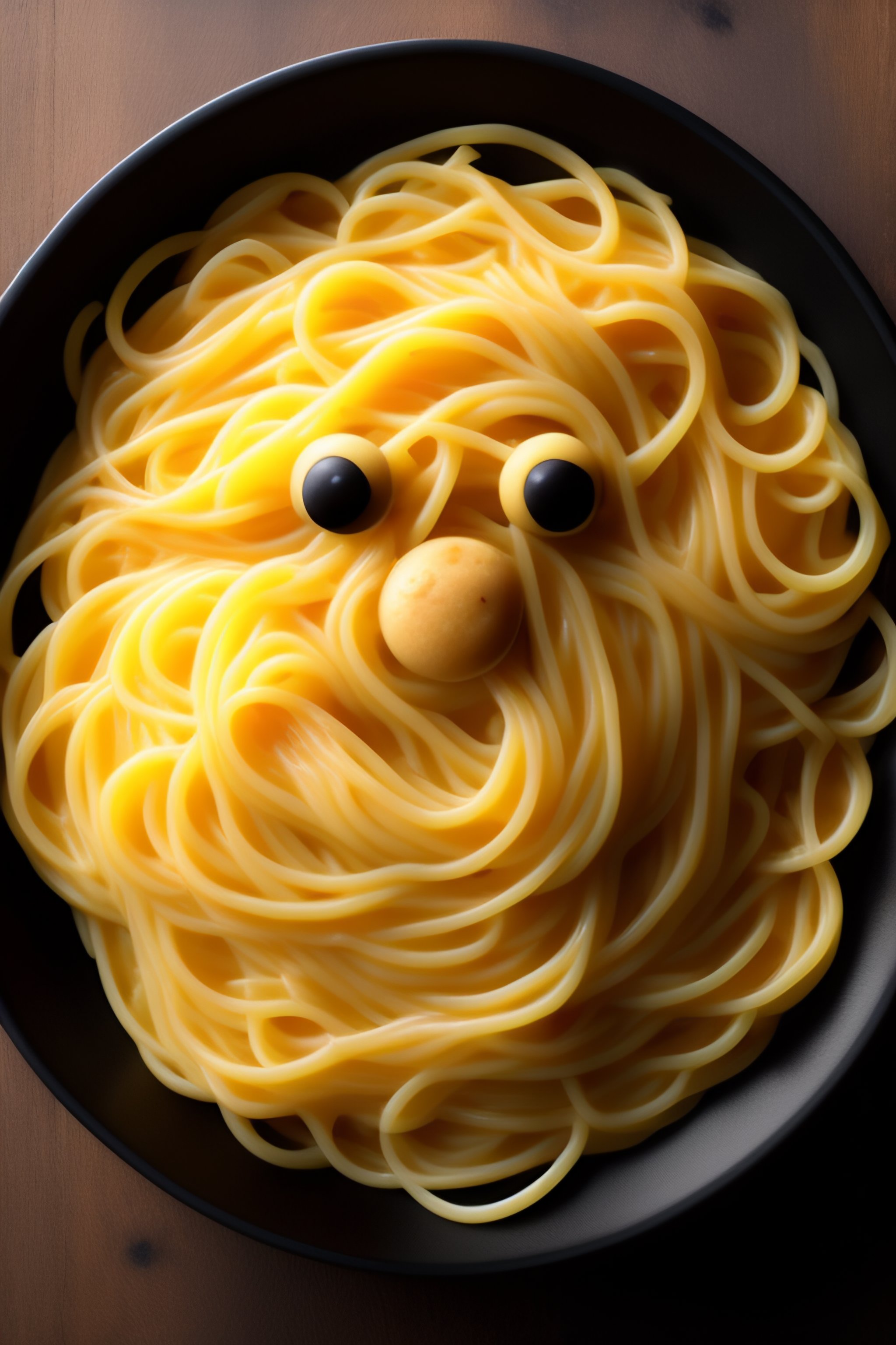 Lexica - A Big pasta with a face