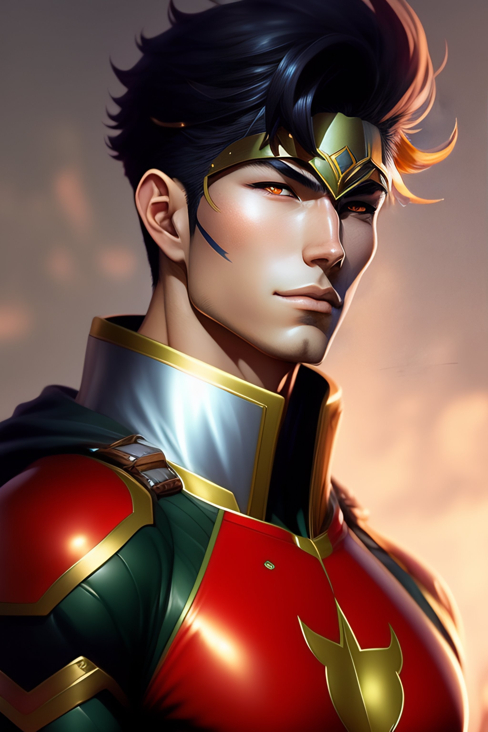 Lexica - Anime portrait of Jason Todd as Robin by Stanley Artgerm Lau ...