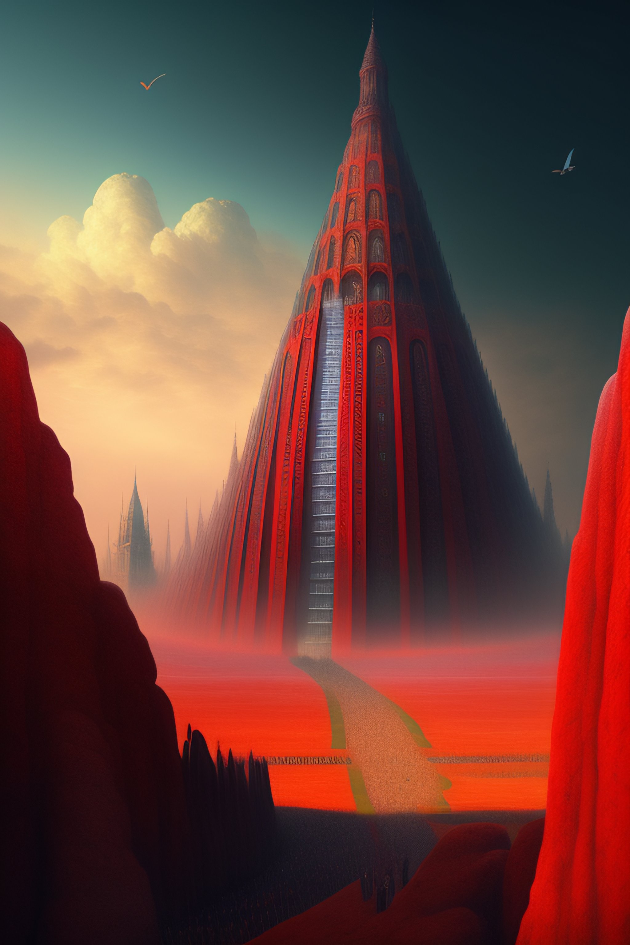 Lexica - Highly detailed, brueguel,8k, ernest fuchs, The Tower of Babel ...