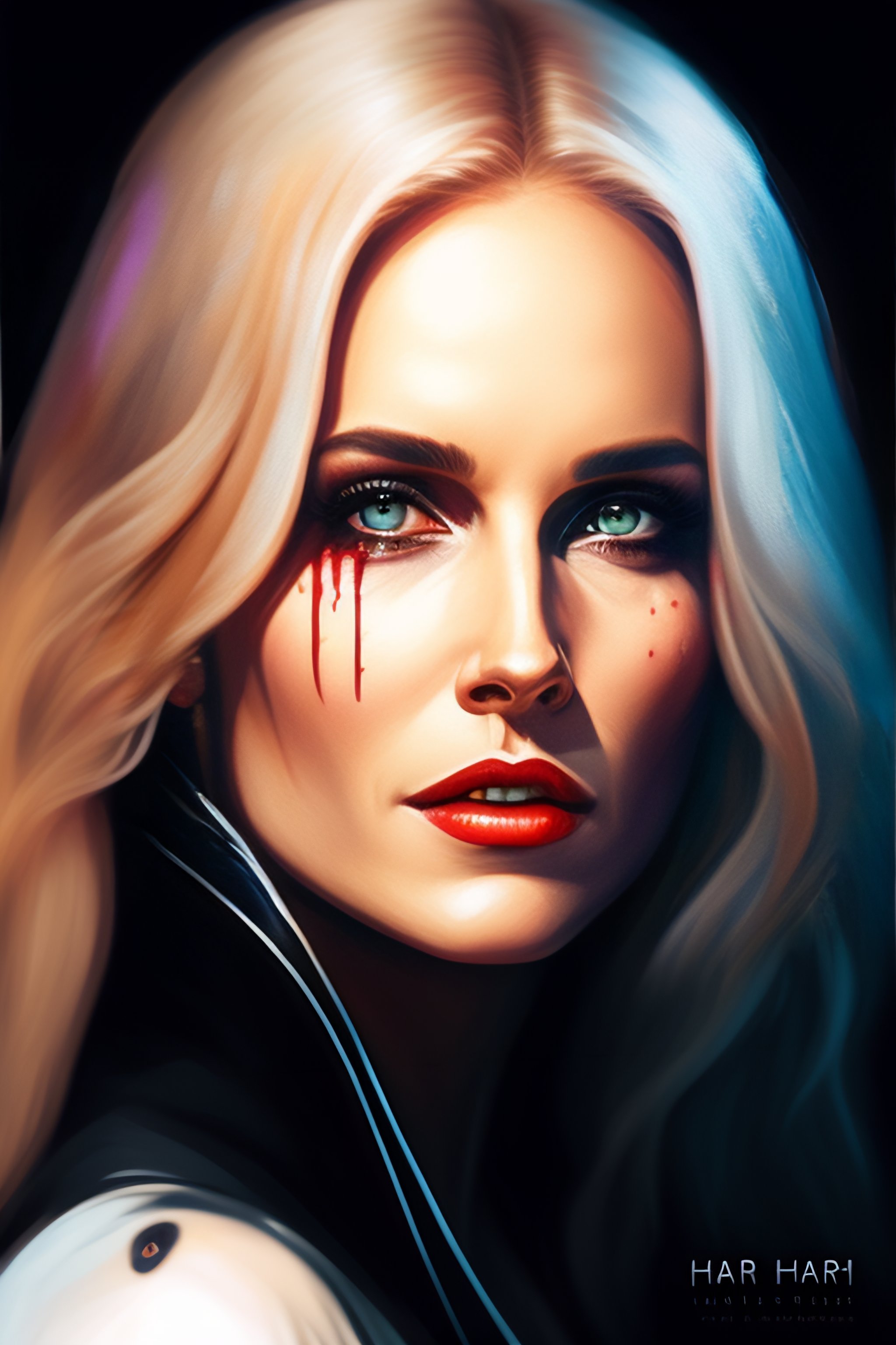 Lexica - Sharp hq rendering, dark young blond Patricia Arquette with ...