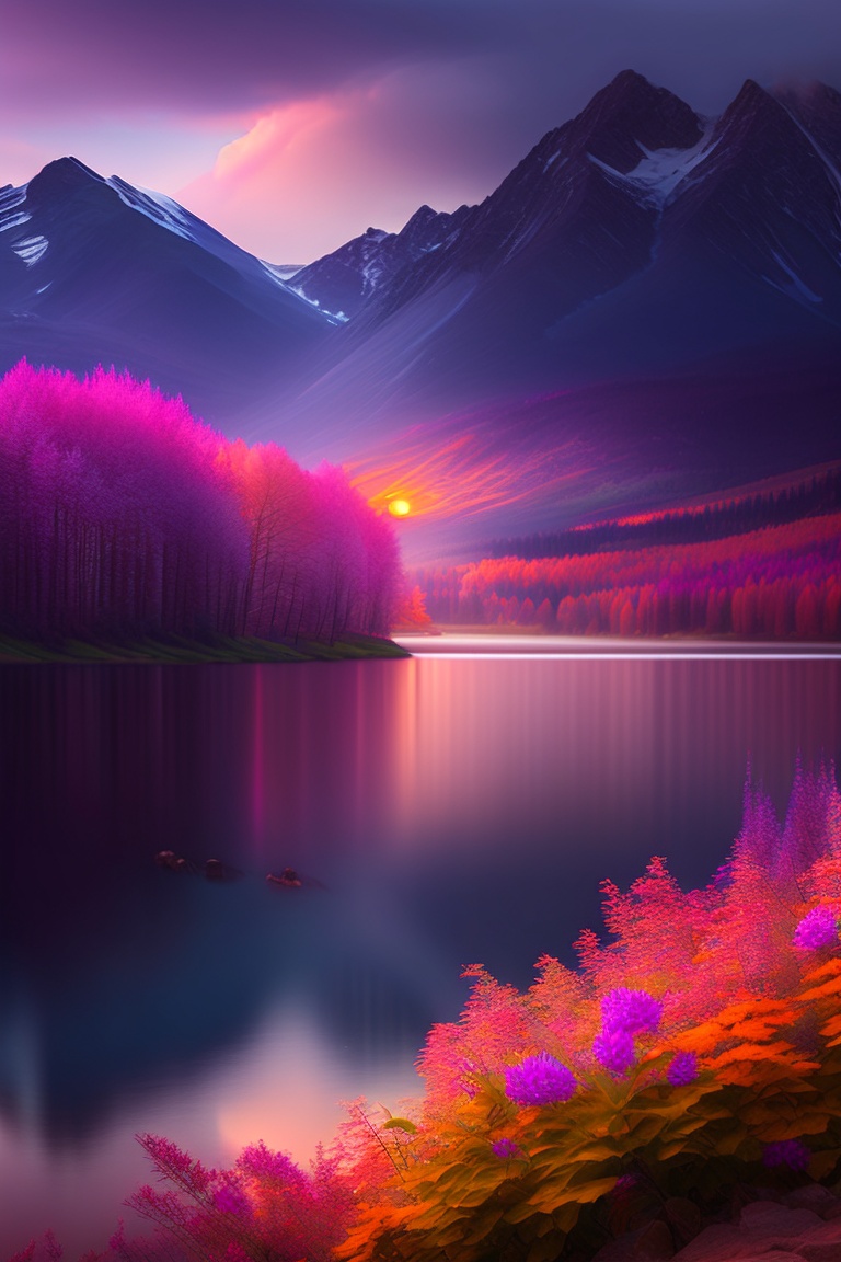 Lexica - An ethereal scene unfolds before your eyes as you find ...