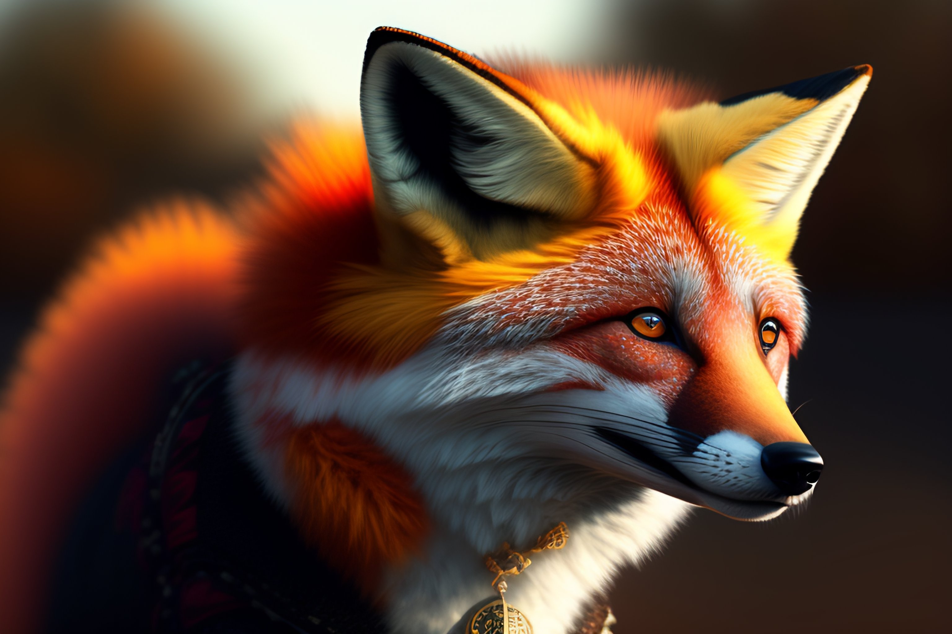 Lexica - Punk fox realistic