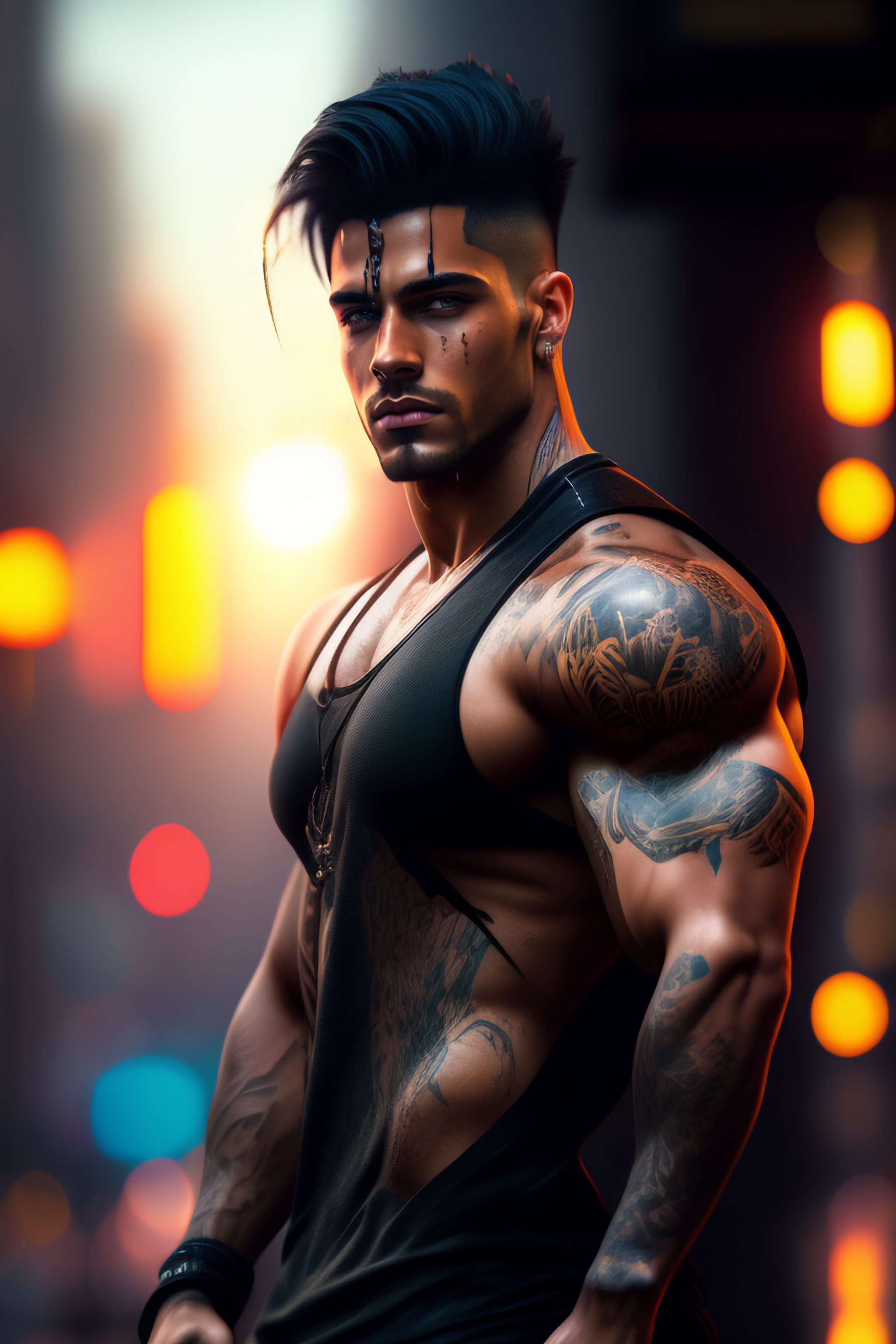 Lexica - Full body pose, hyperrealistic mixed media painting of a ...