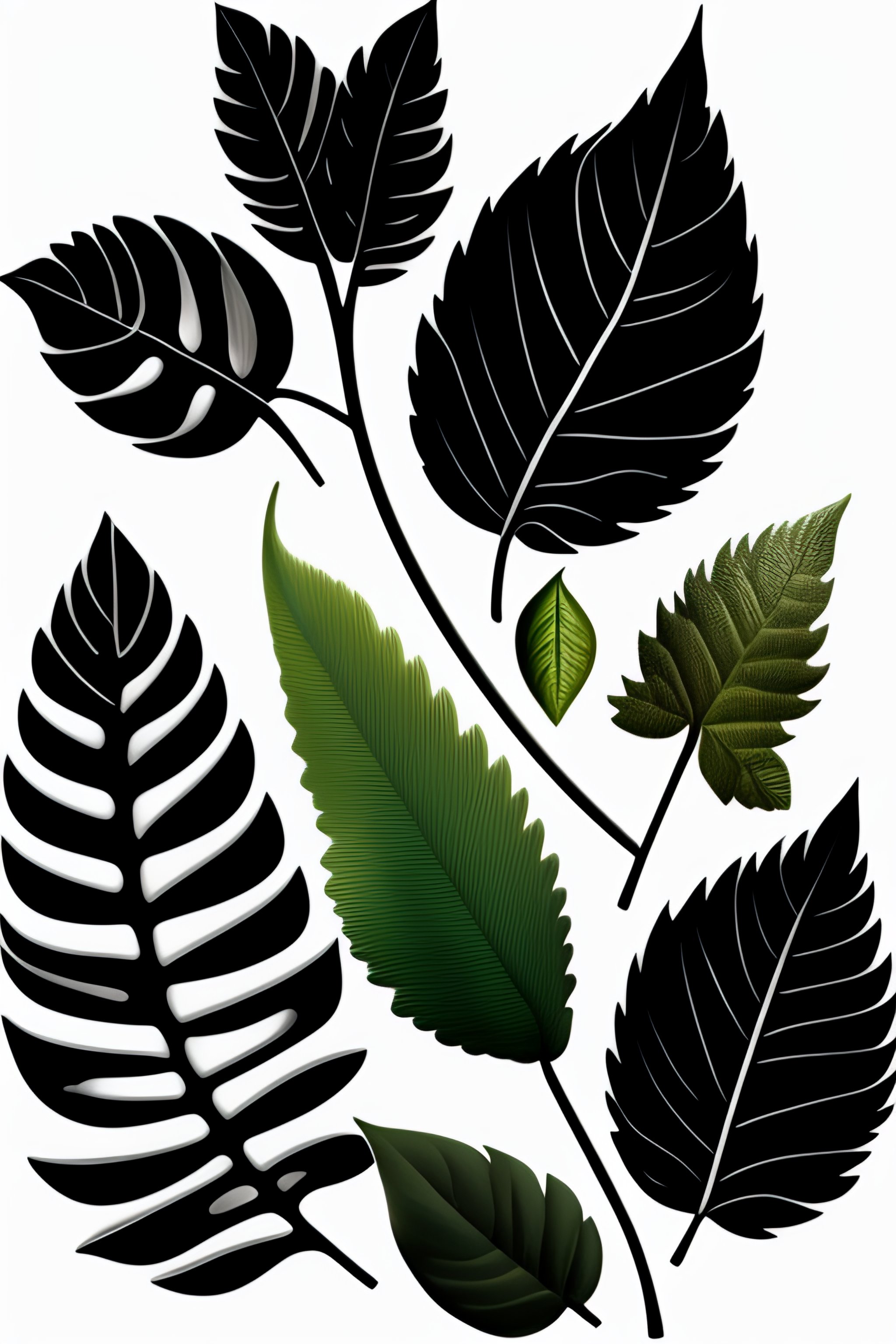Lexica - Miniature vines leaves plants, glass of wine shape, highly ...