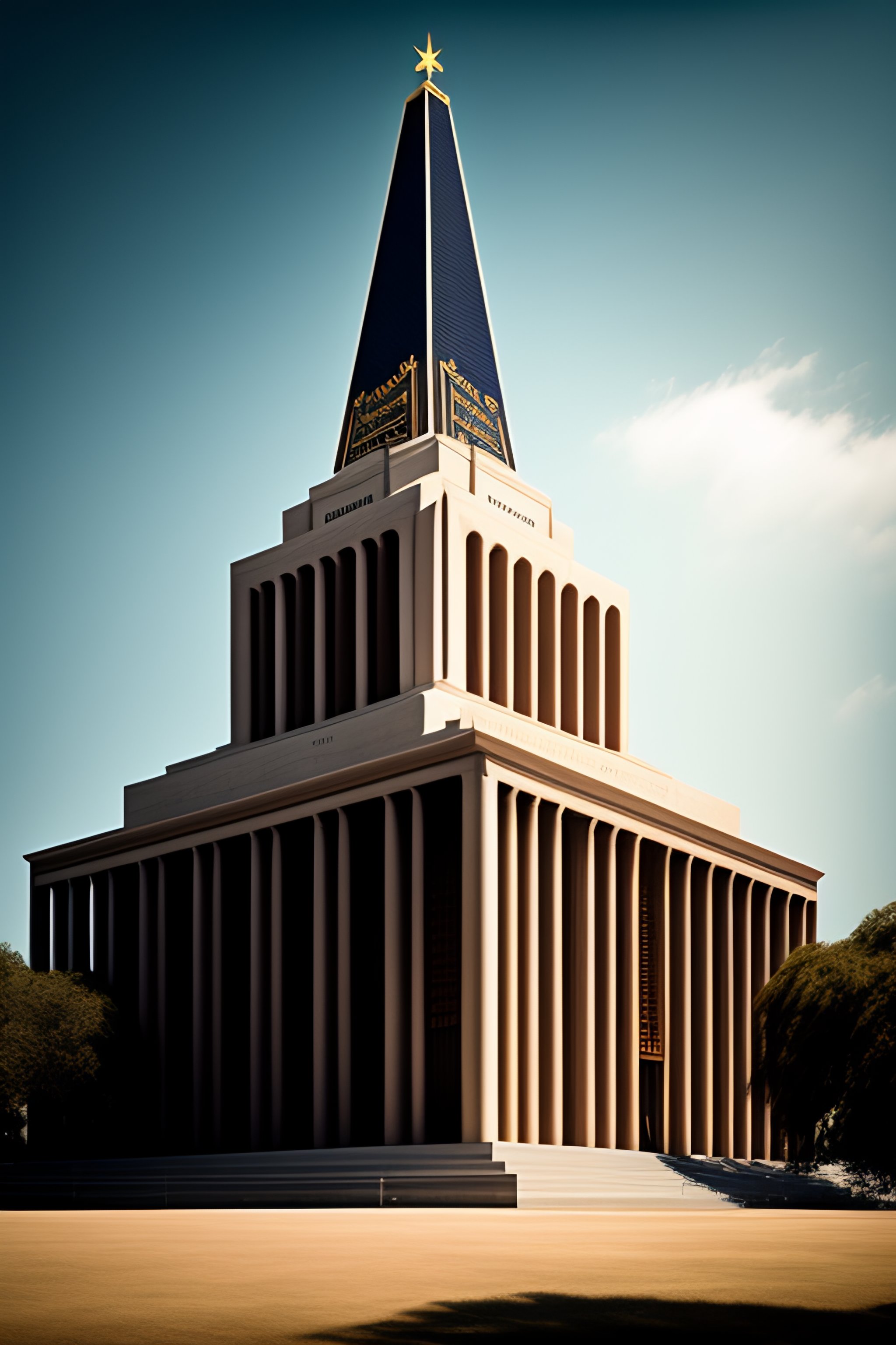 Lexica - Portrait of masonic temple