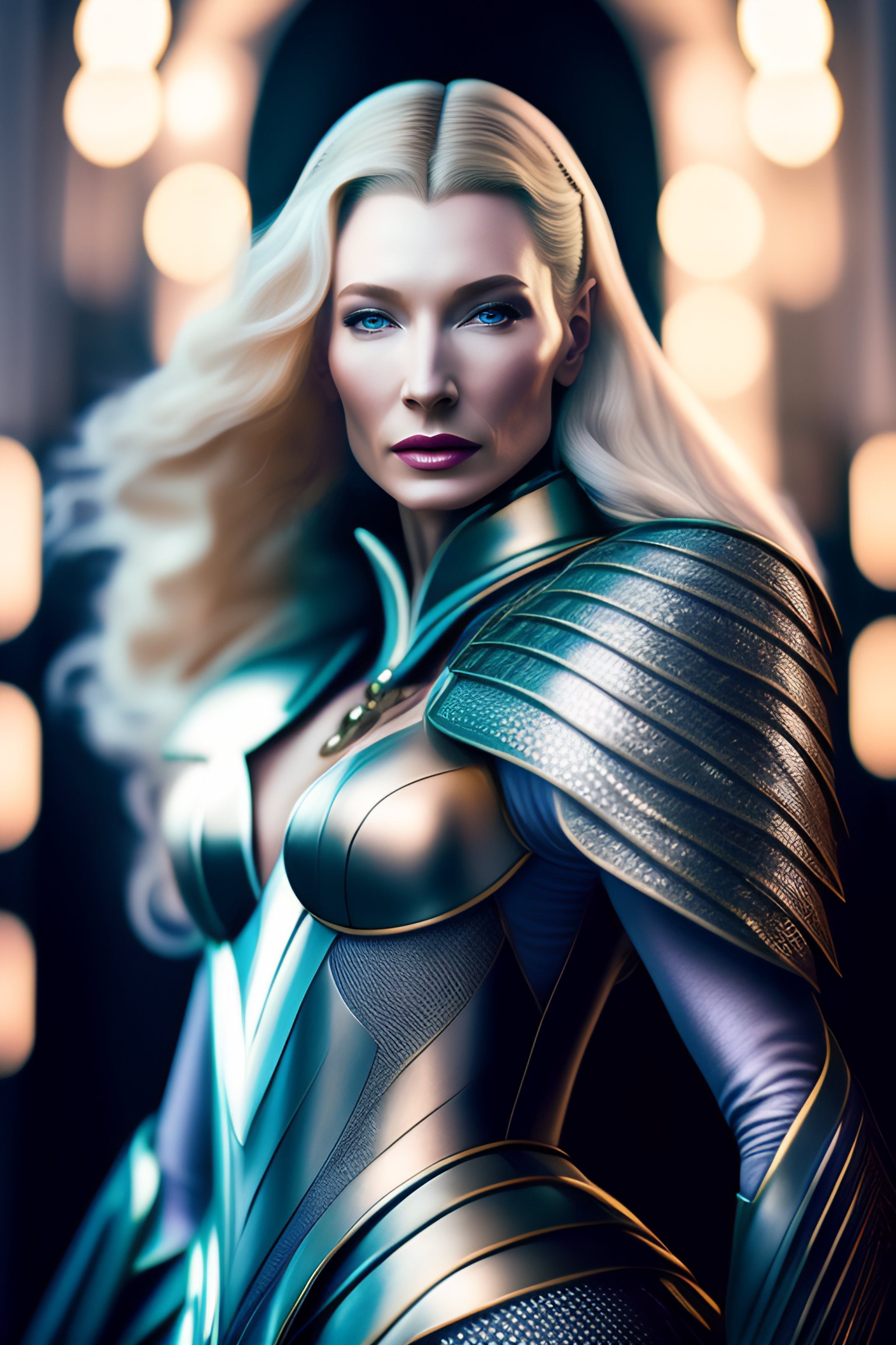 Lexica - Ultra-sharp photography of Cate Blanchett as Galadriel by J.R ...